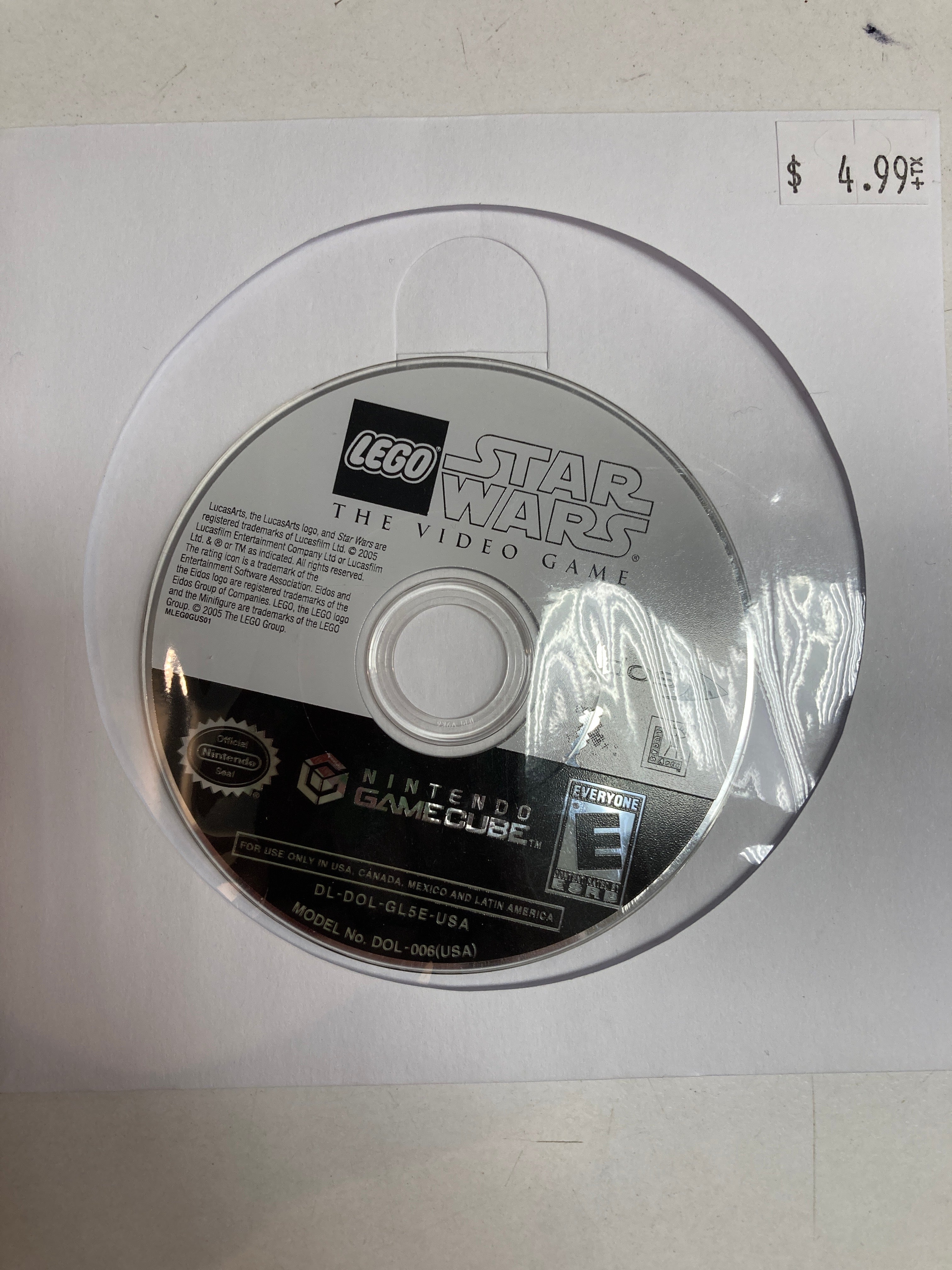 Nintendo GameCube Lego Star Wars The Video Game – True Believers Gaming ...