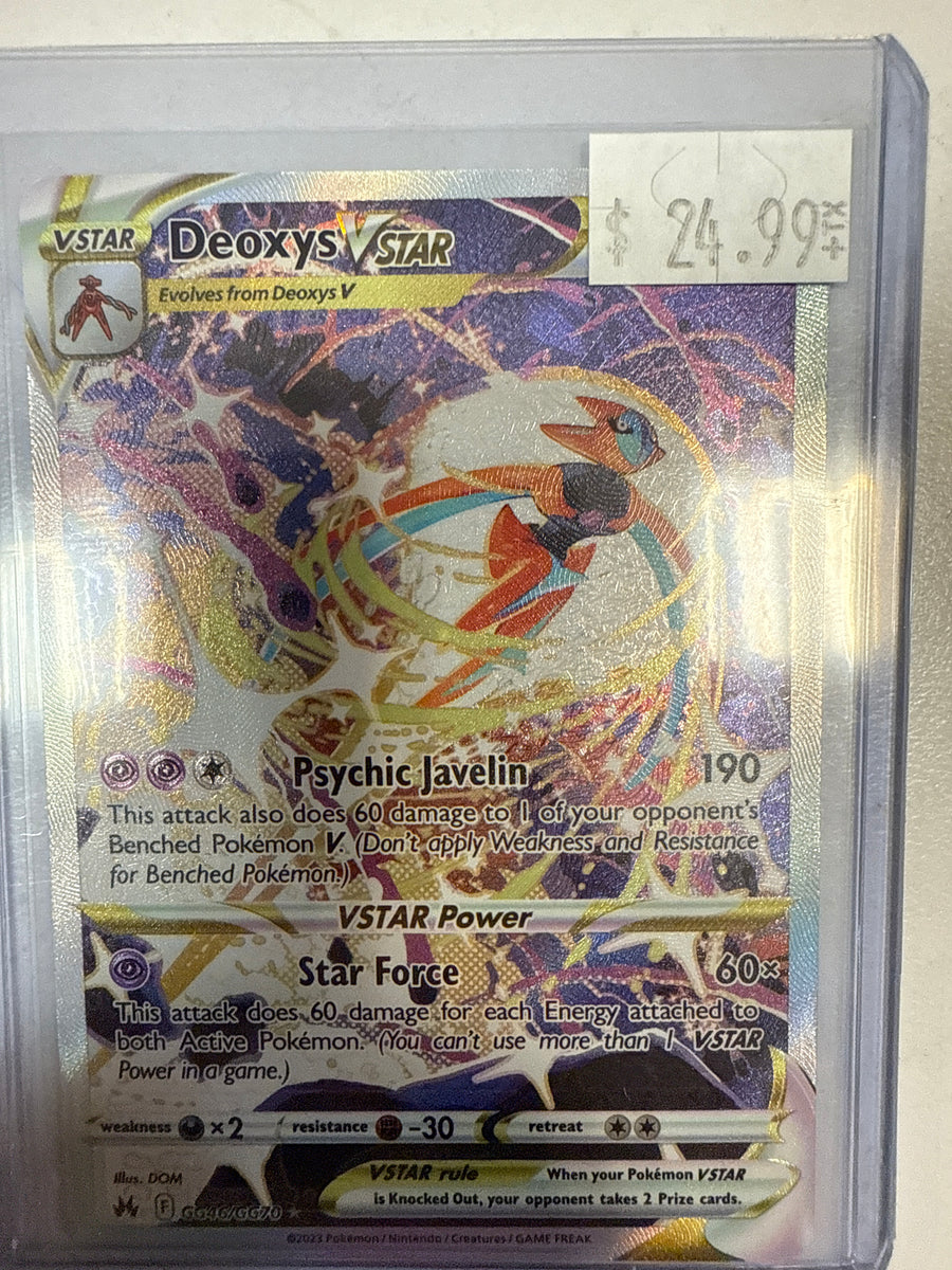 Pokemon TCG Deoxys VStar Crown Zenith Galarian Gallery Ultra Rare NM ...