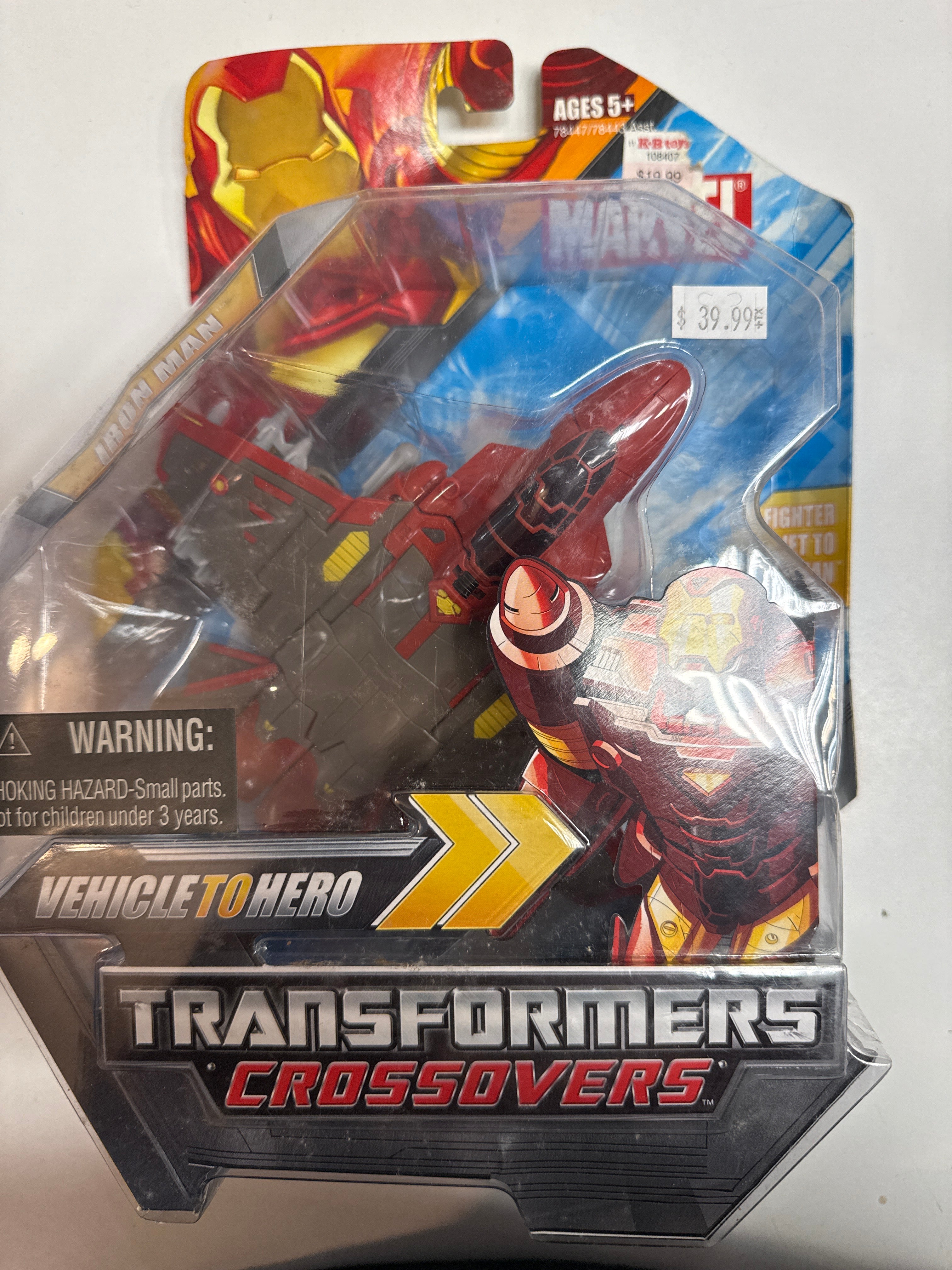 Hasbro Marvel Transformers Crossovers Iron Man – True Believers Gaming ...