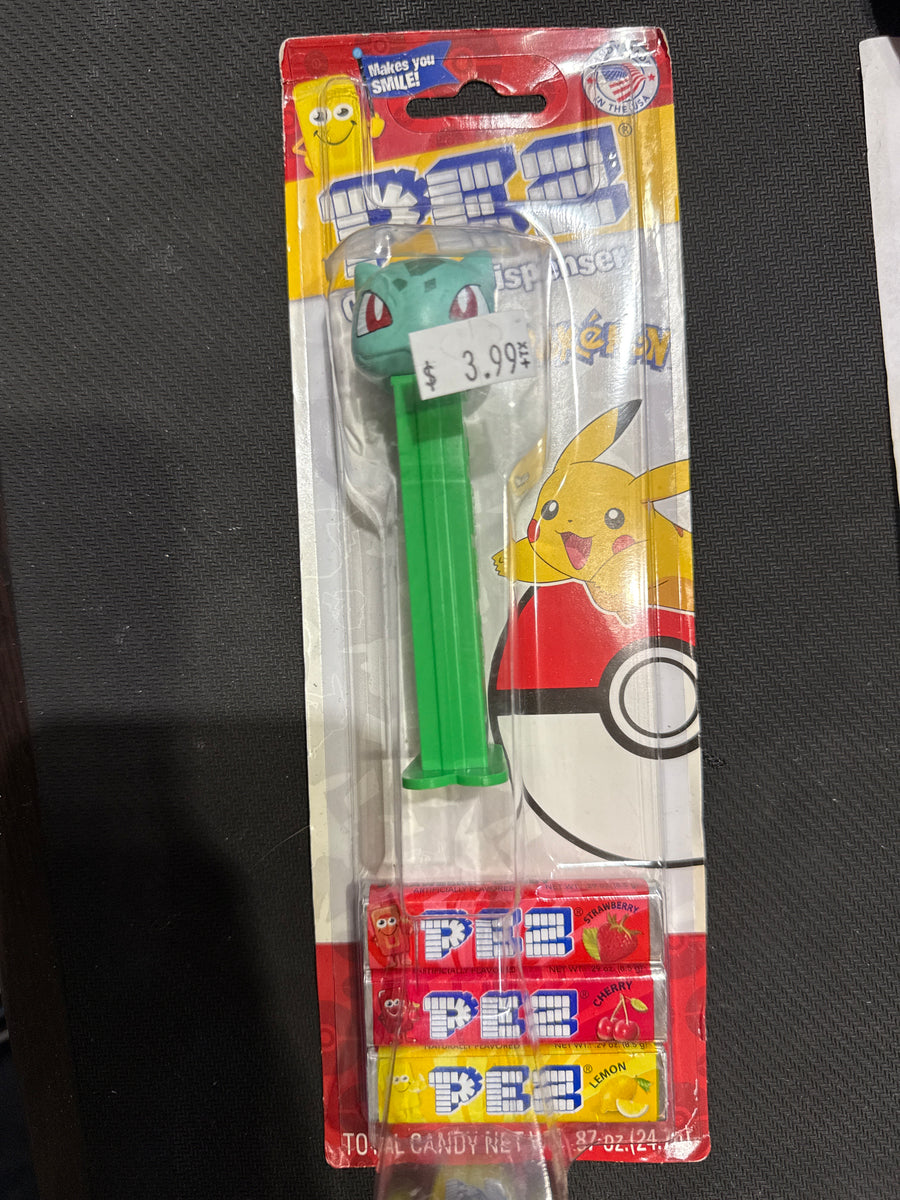 PEZ Pokémon Candy & Dispenser Bulbasur – True Believers Gaming and ...