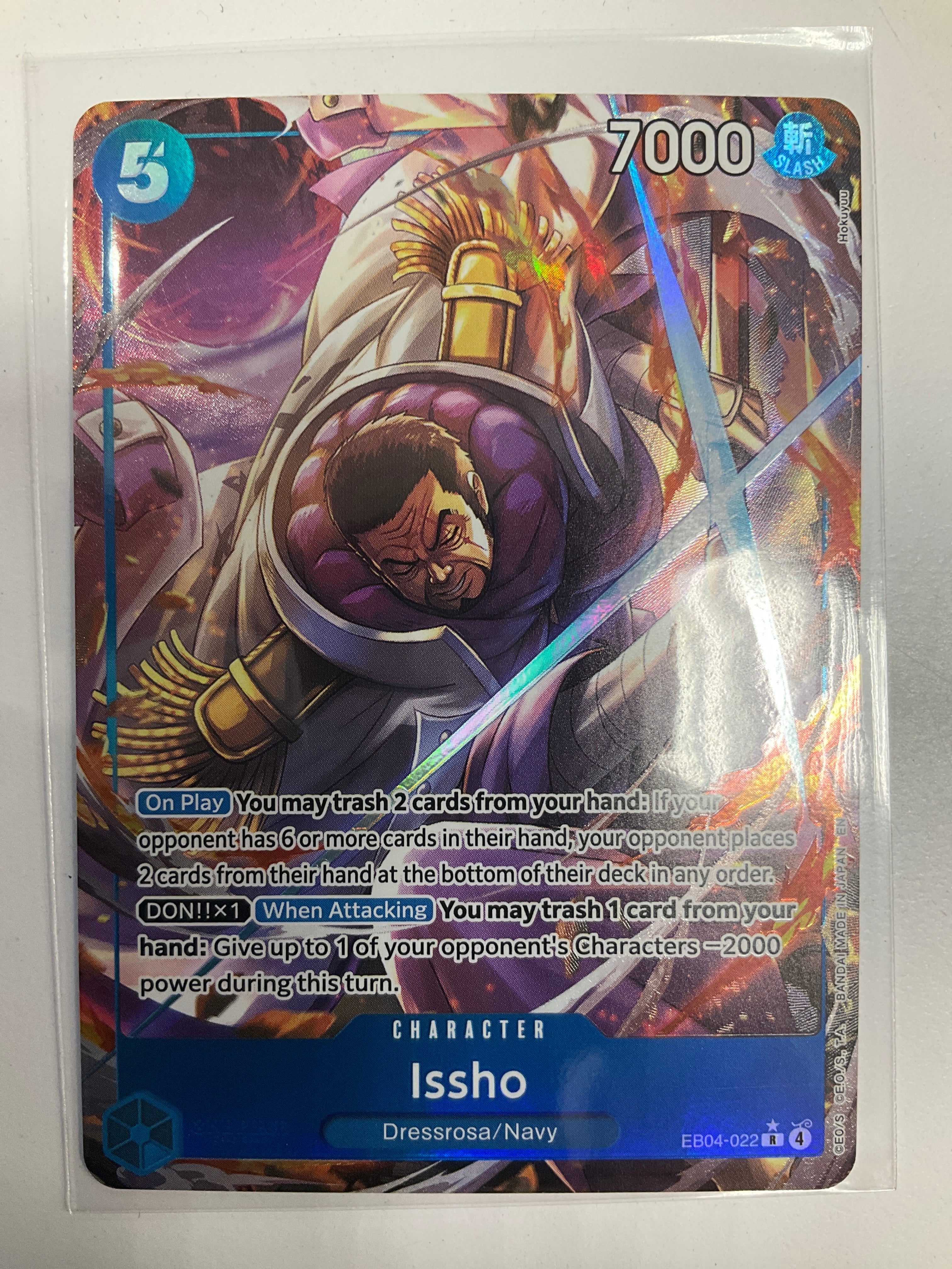 One Piece TCG Issho EB04-022 R Parallel NM – True Believers Gaming and ...
