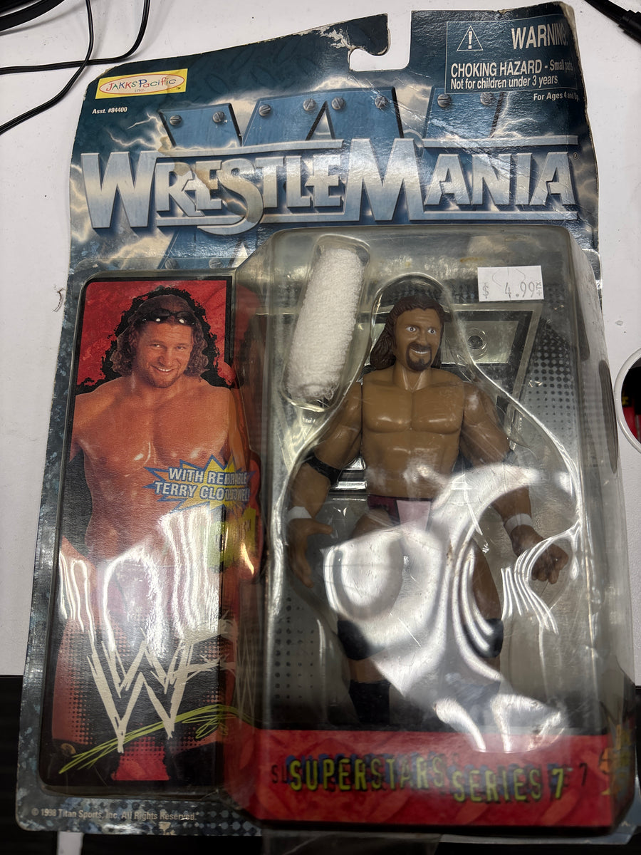 Jakks WWF Wrestle Mania Superstar Series 7 Val Venis Figure – True ...
