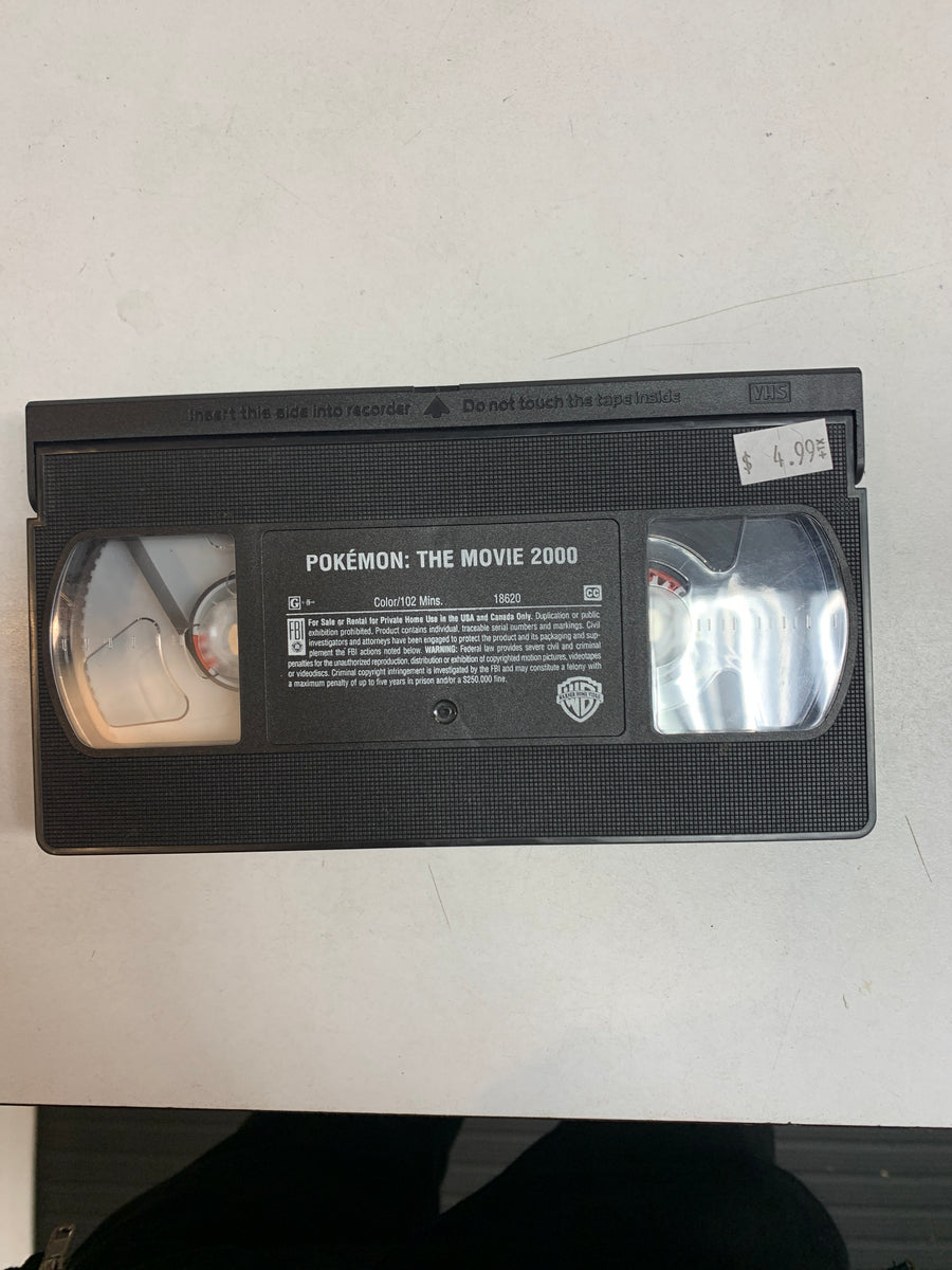 Nintendo Pokémon The Movie VHS 2000 – True Believers Gaming and ...