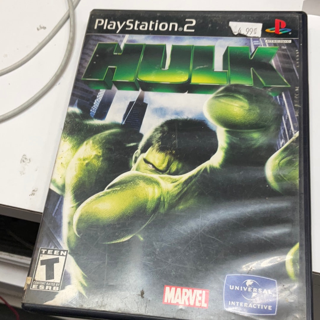 Sony Hulk Playstation 2 Game – True Believers Gaming and Collectibles