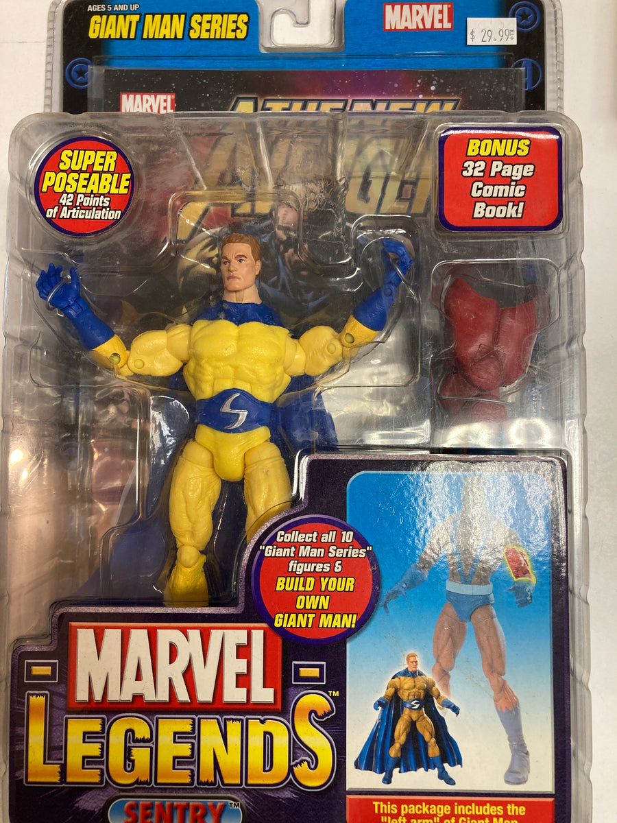 Marvel Legends Sentry Action Figure Giant Man Series w/ Comic – True ...