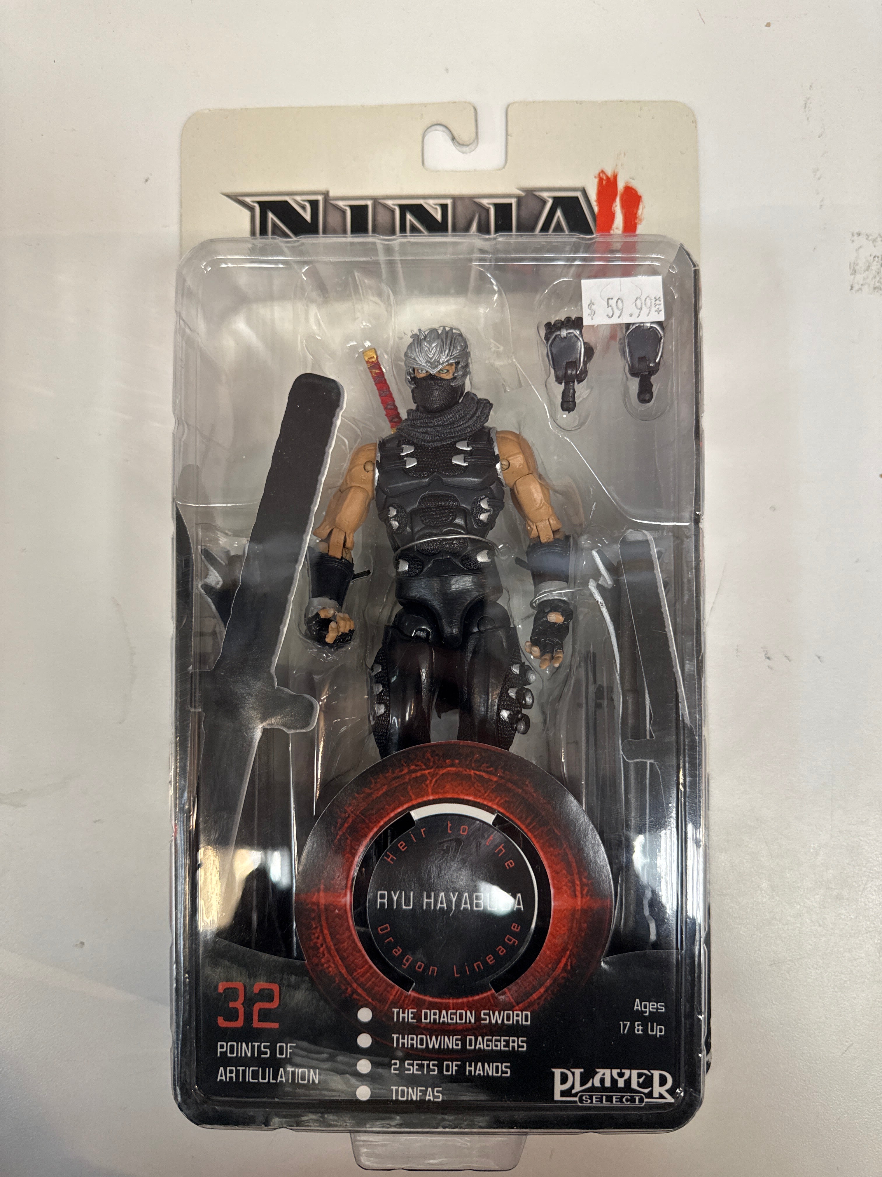 NECA Player Select Ninja Gaiden II Ryu Hayabusa – True Believers Gaming ...