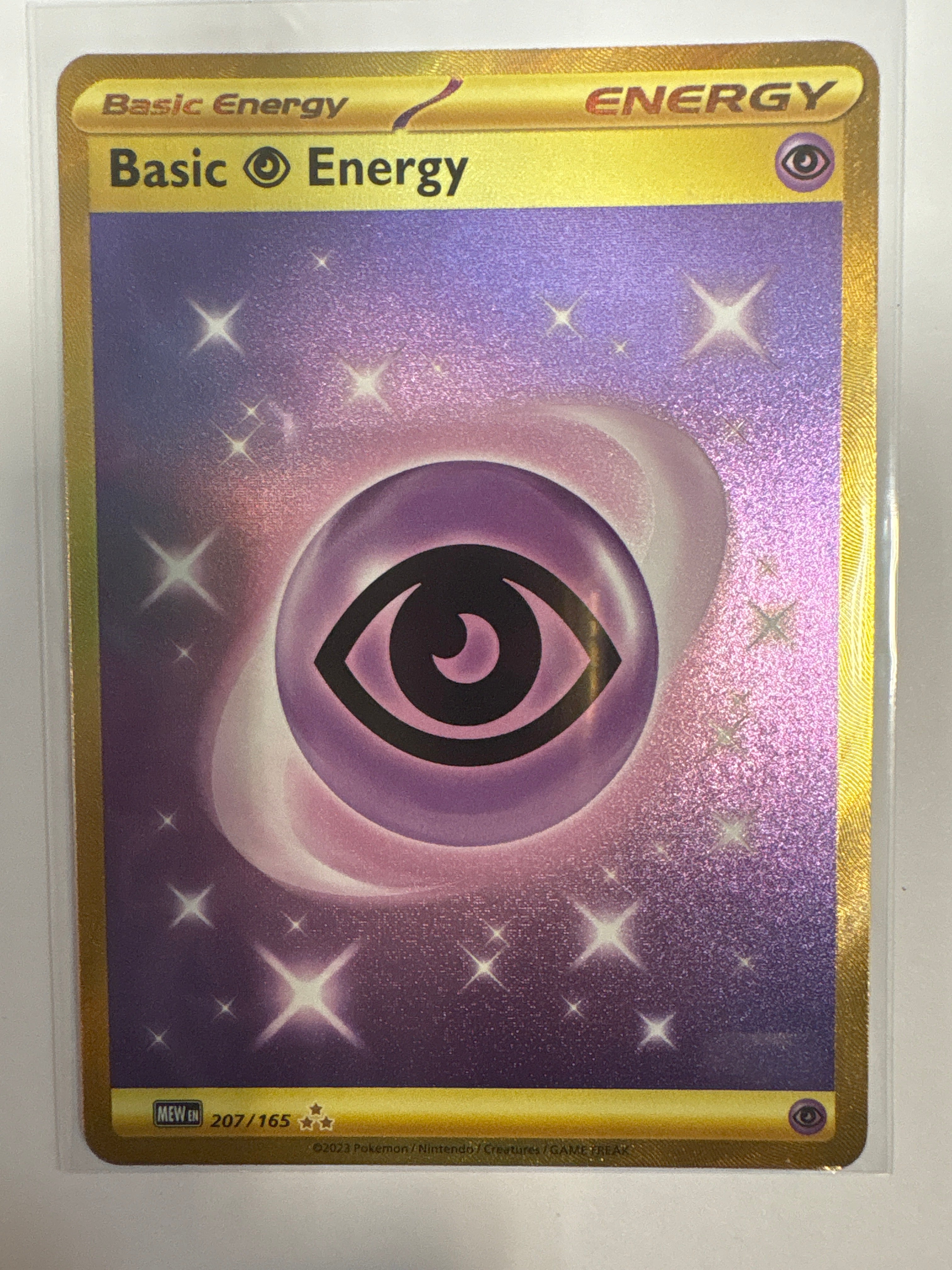 Pokémon TCG - Scarlet & Violet 151 Basic Energy Psychic 207/165 NM ...