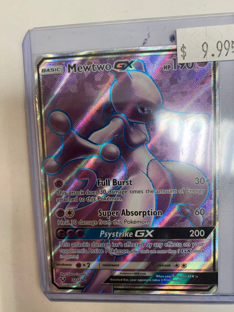 TCG Pokémon Shining Legends Mewtwo GX 72/73 – True Believers Gaming and ...