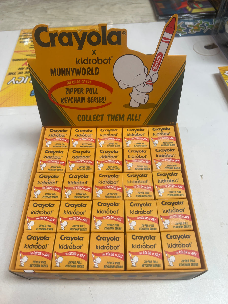 Crayola x kid robot Munny World keychain series – True Believers Gaming ...