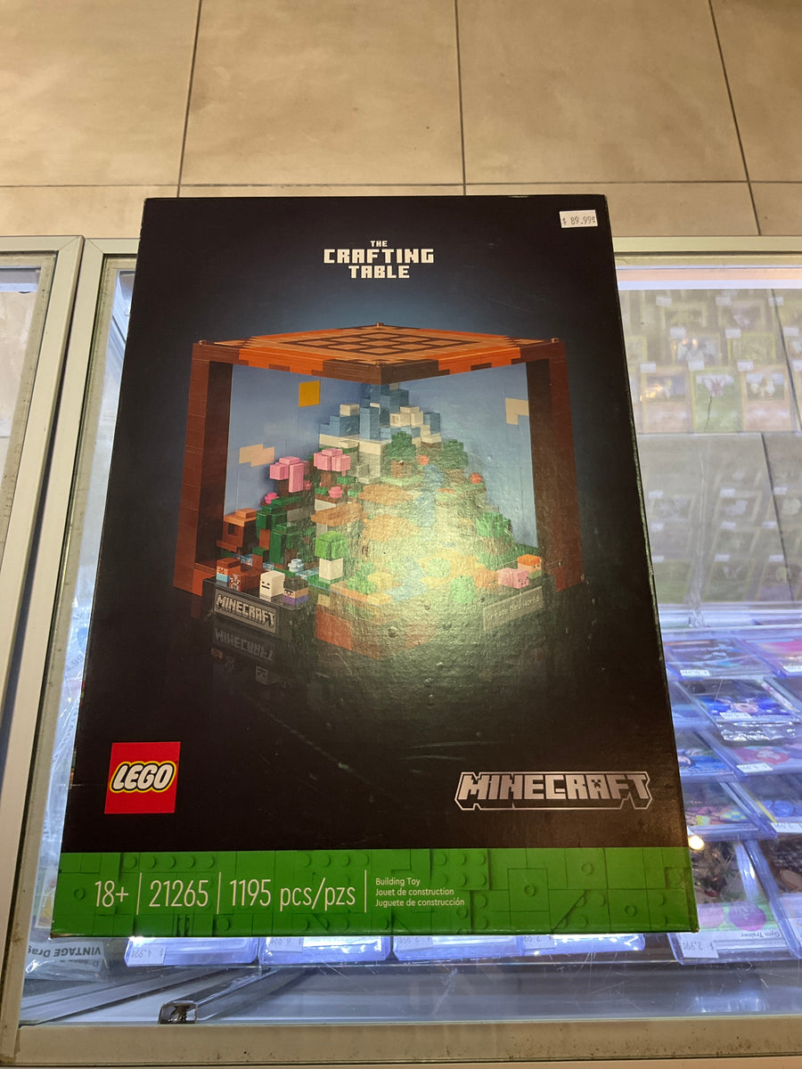LEGO Minecraft The Crafting Table – True Believers Gaming and Collectibles