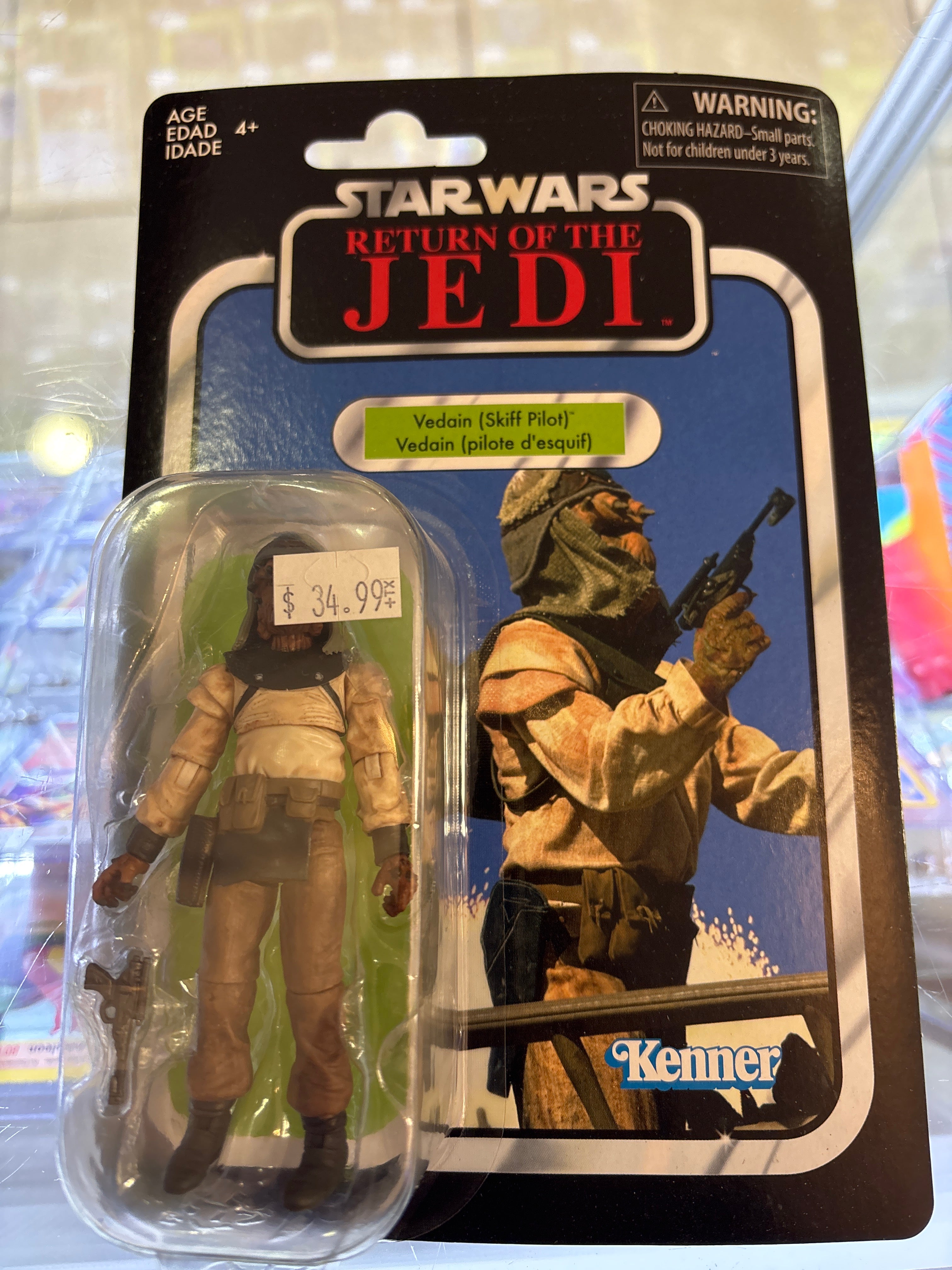 Kenner Star Wars Return of the Jedi Vedain (Skiff Pilot) Figure – True ...