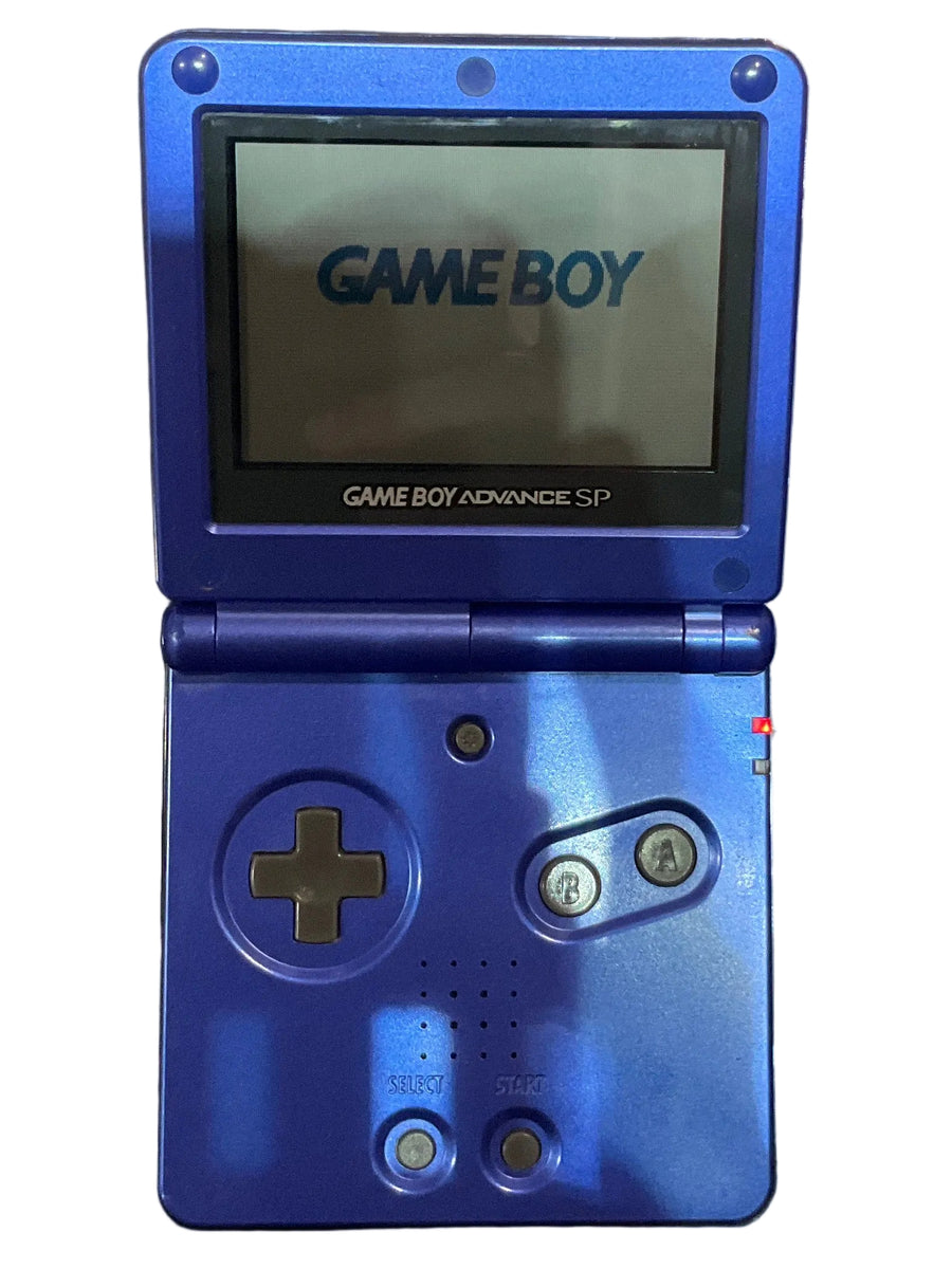 CONSOLE: Gameboy Advance SP Cobalt Blue System s/N: XU169452436 – True ...
