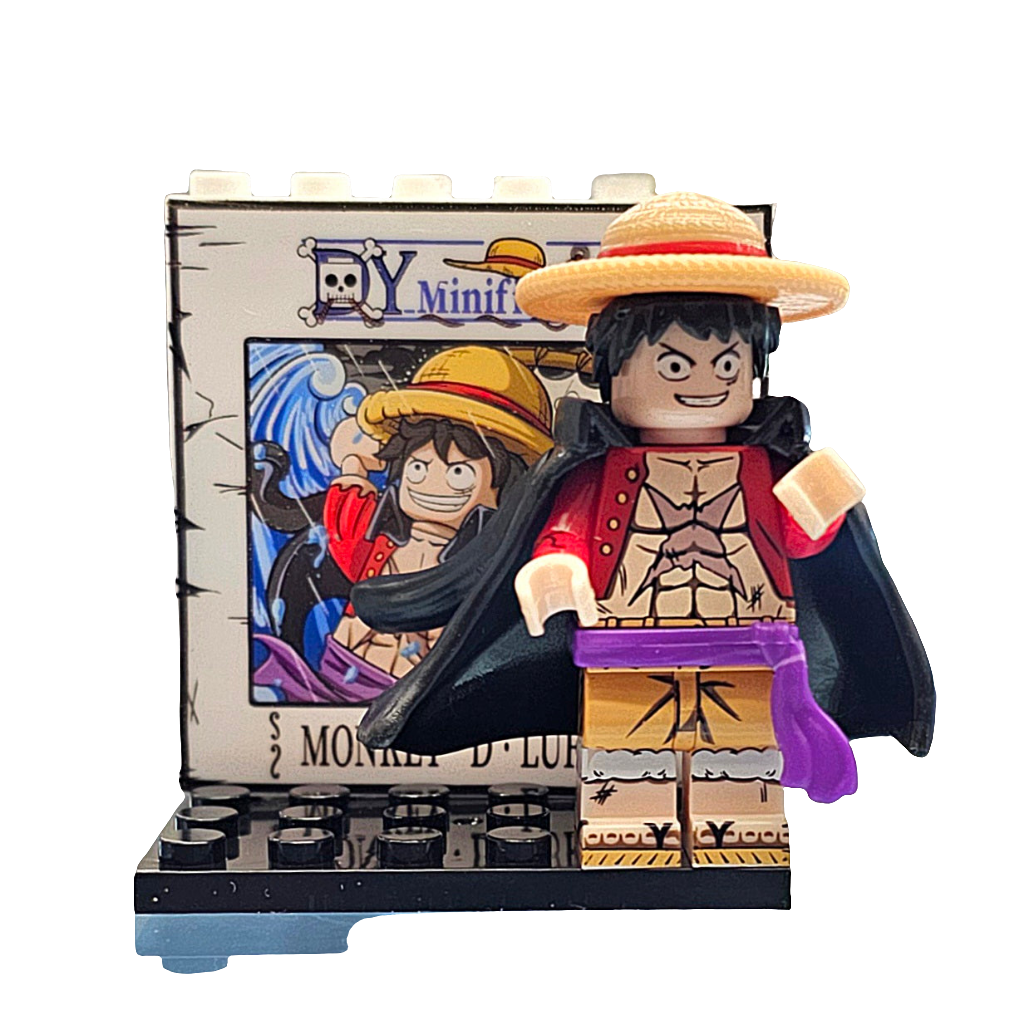 One Piece Monkey D Luffy #12 Mini Block Figure – True Believers Gaming ...