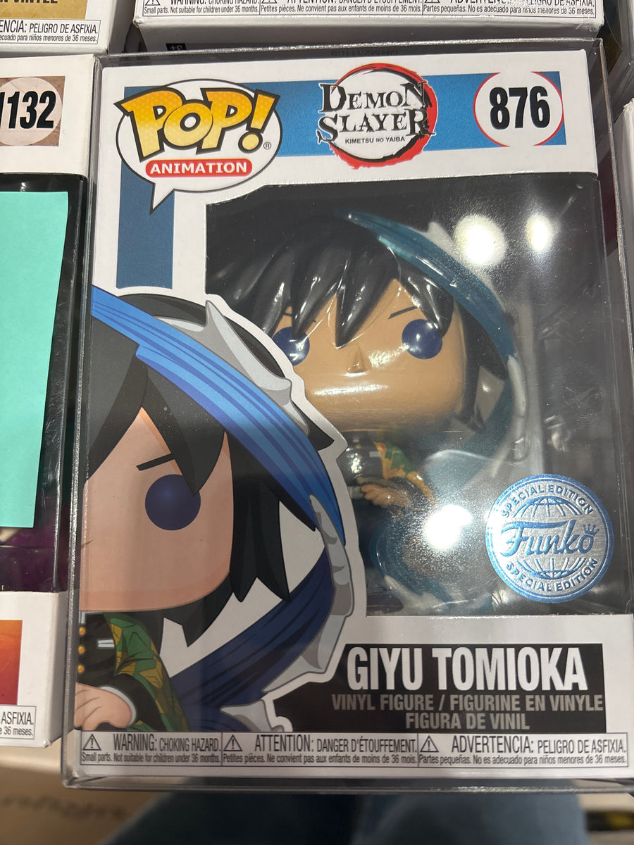 Funko Pop! Animation Demon Slayer Giyu Tomioka #876 Funko Special Edit ...