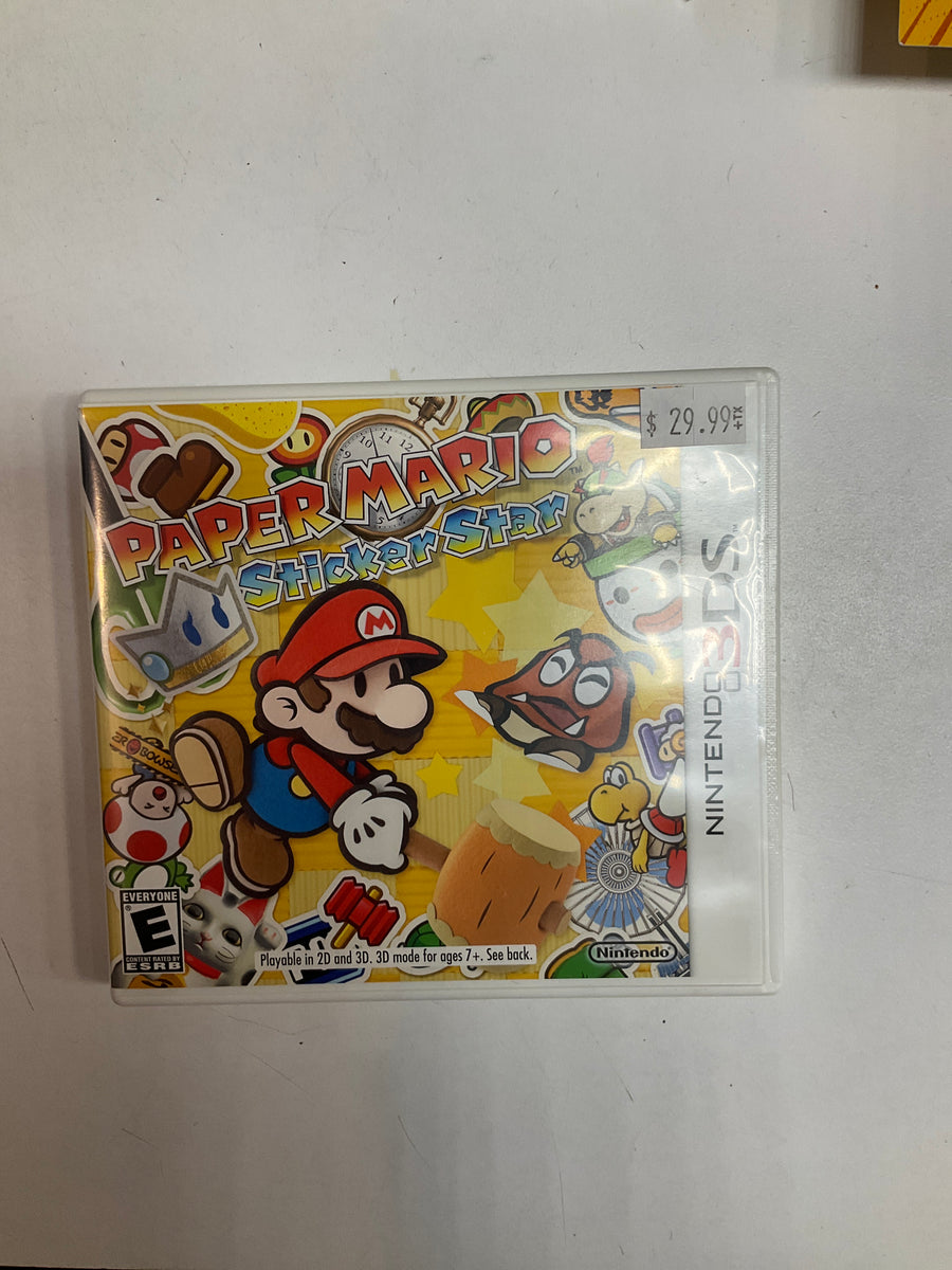 Nintendo DS Paper Mario Sticker Star – True Believers Gaming and ...