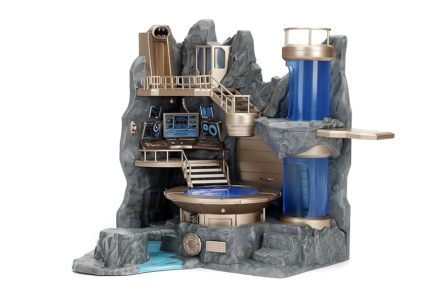 Jada Toys DC Batman Nano Metalfigs Batcave Nano Scene – True Believers ...