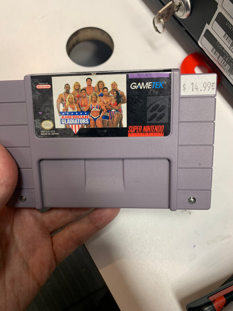 Super Nintendo American Gladiators – True Believers Gaming and Collectibles