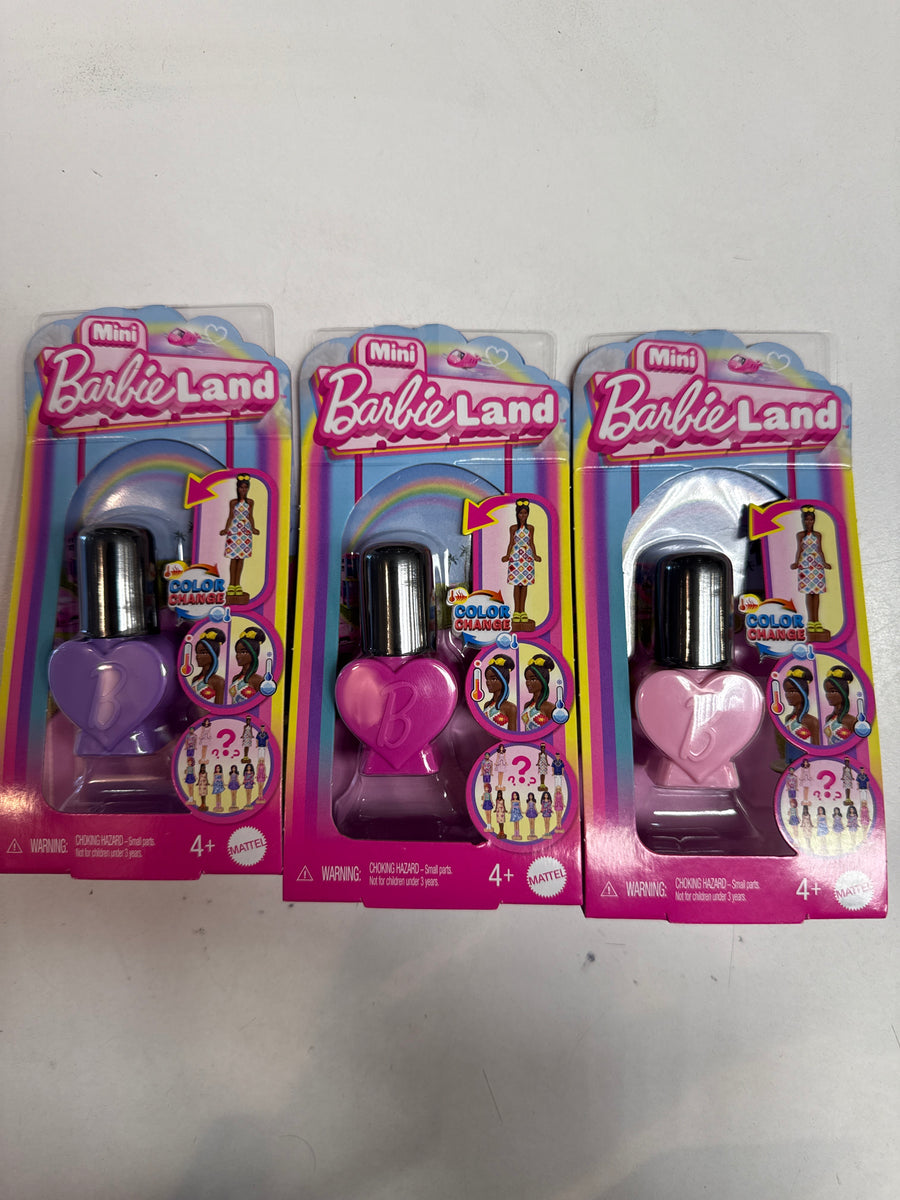Mattel Mini Barbie Land Mini Figures – True Believers Gaming and ...