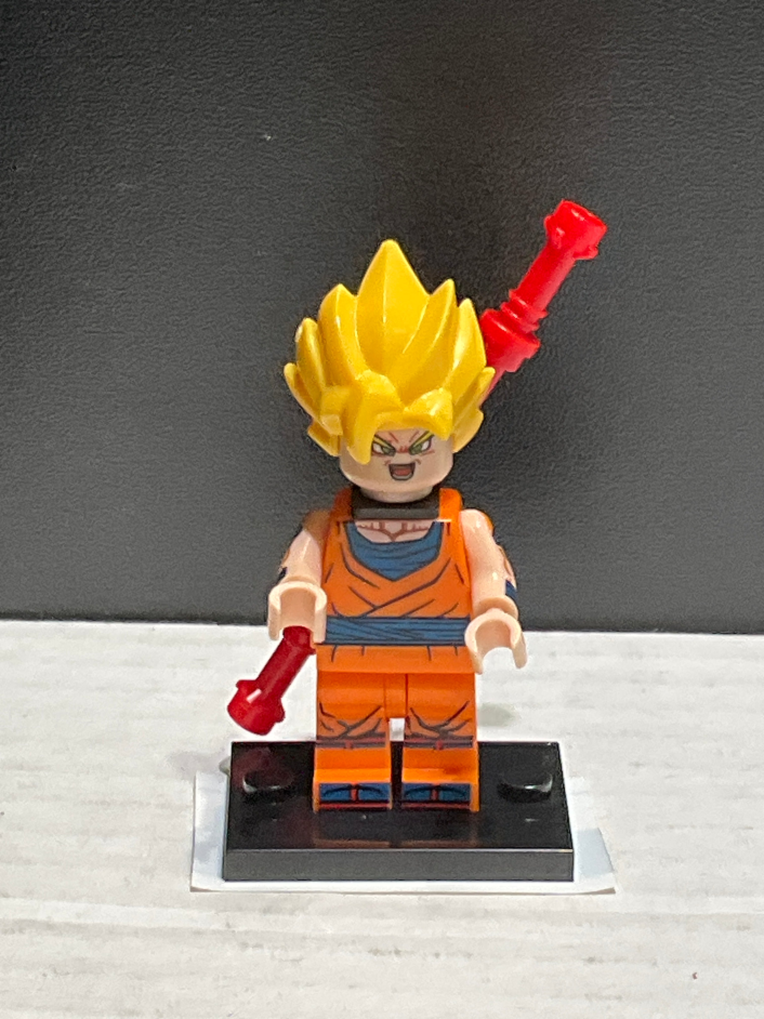 DBZ SS Goku Block Figure – True Believers Gaming and Collectibles