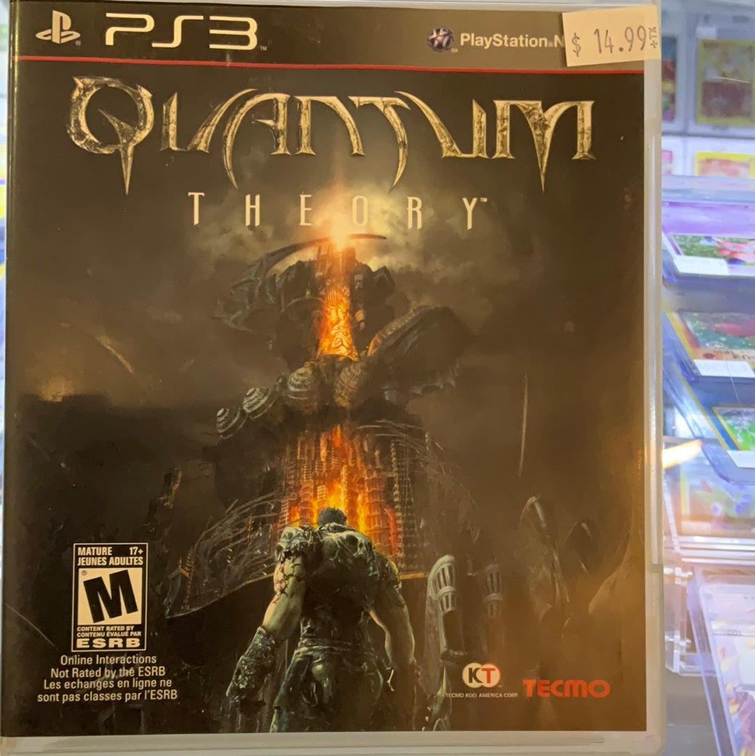 PlayStation 3 Quantum Theory Game – True Believers Gaming and Collectibles