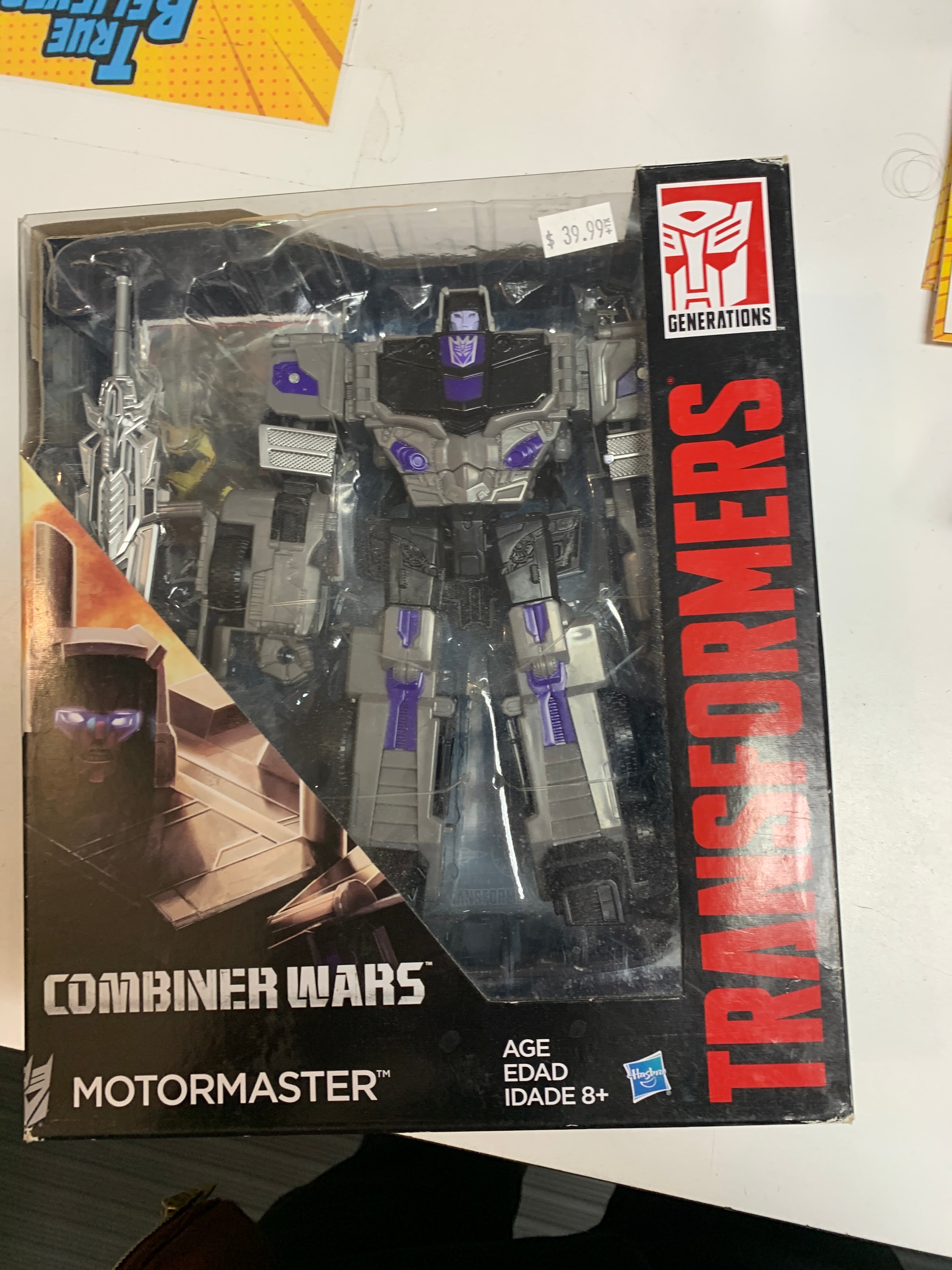 Hasbro Transformers Combiner Wars Motormaster – True Believers Gaming ...