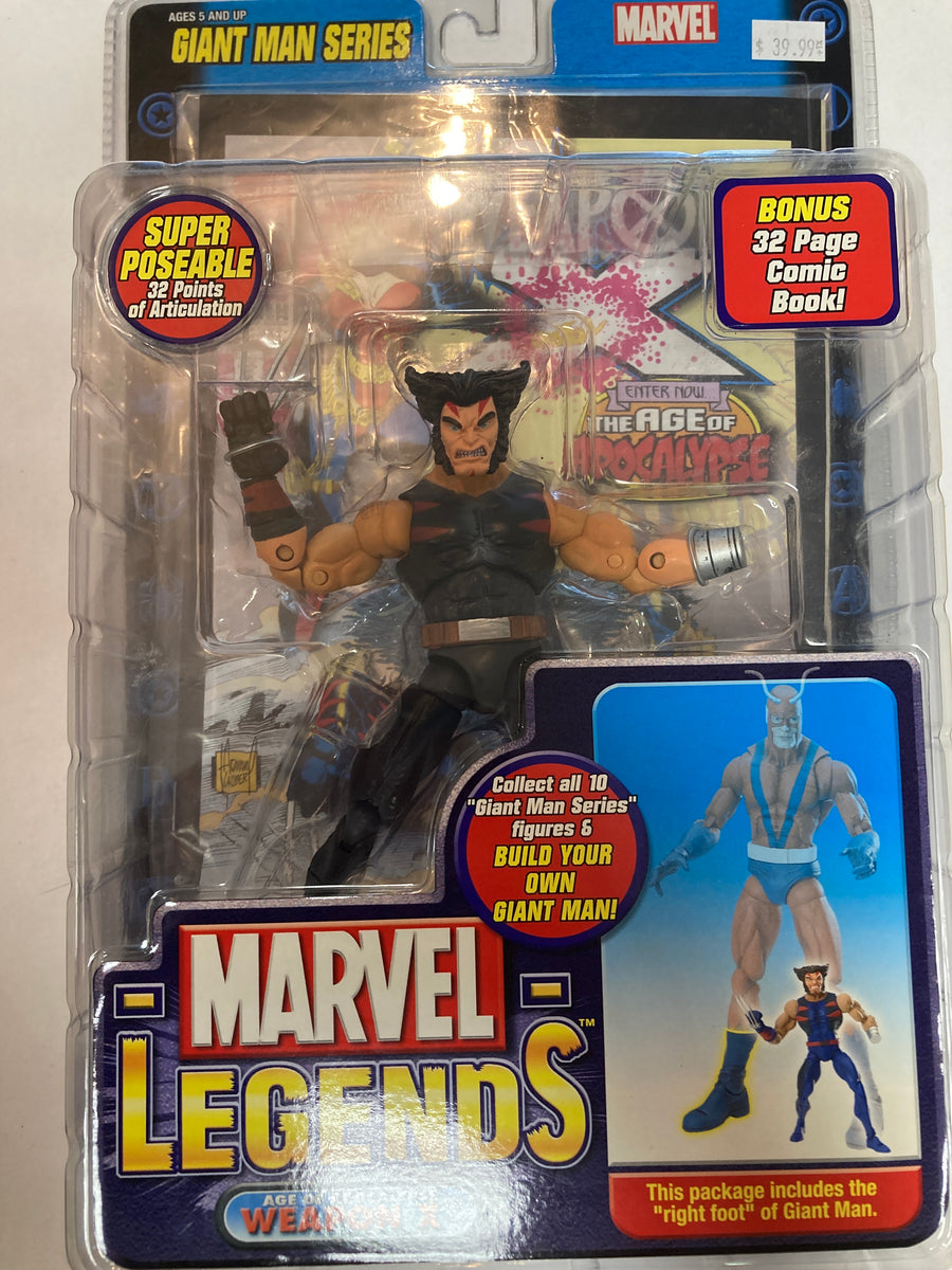 Marvel Legends Weapon X Action Figure Giant Man Series – True Believers ...