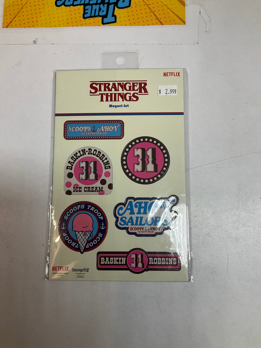 Loungefly Stranger Things Magnet Set – True Believers Gaming and ...