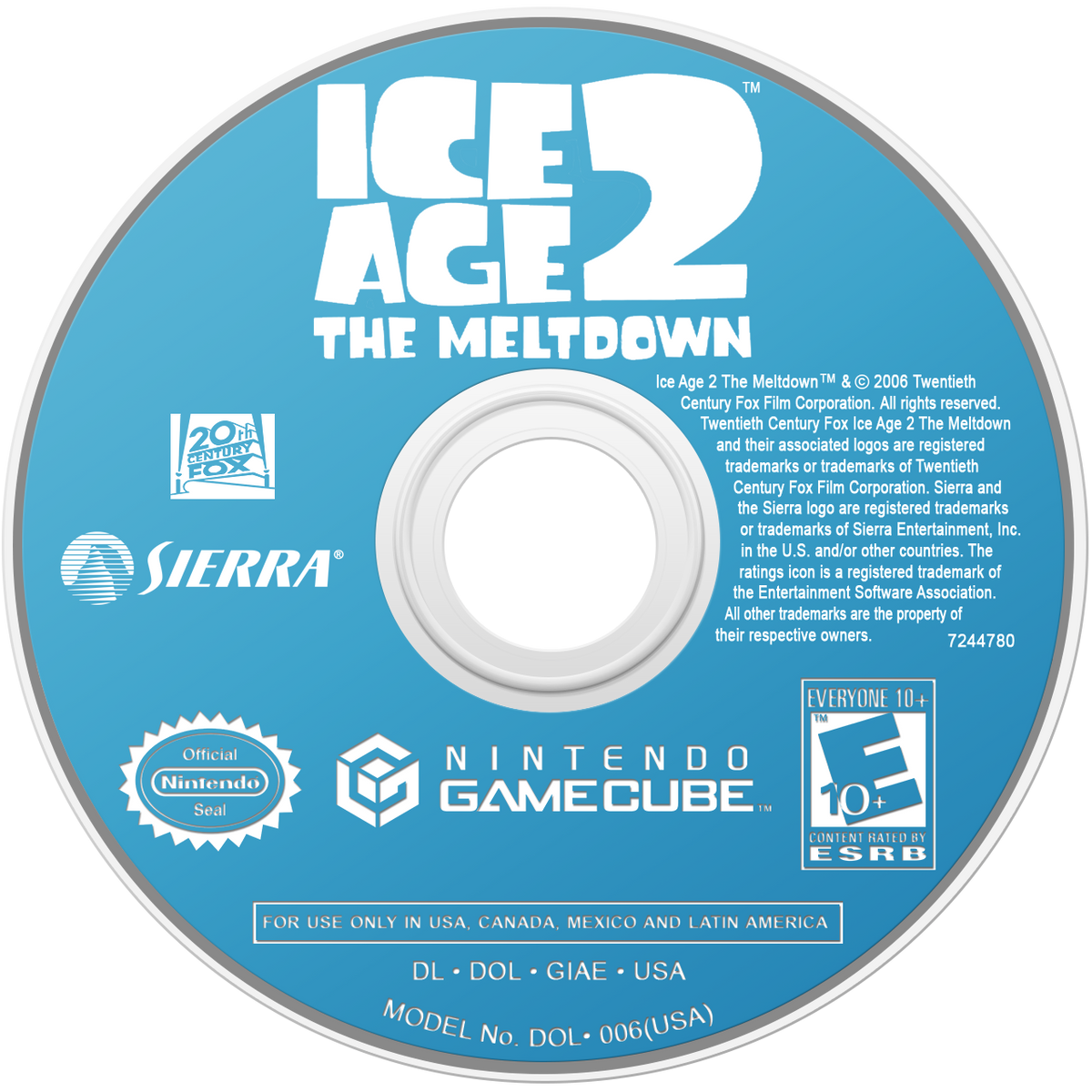 Nintendo Gamecube - Ice Age 2 The Meltdown – True Believers Gaming and ...