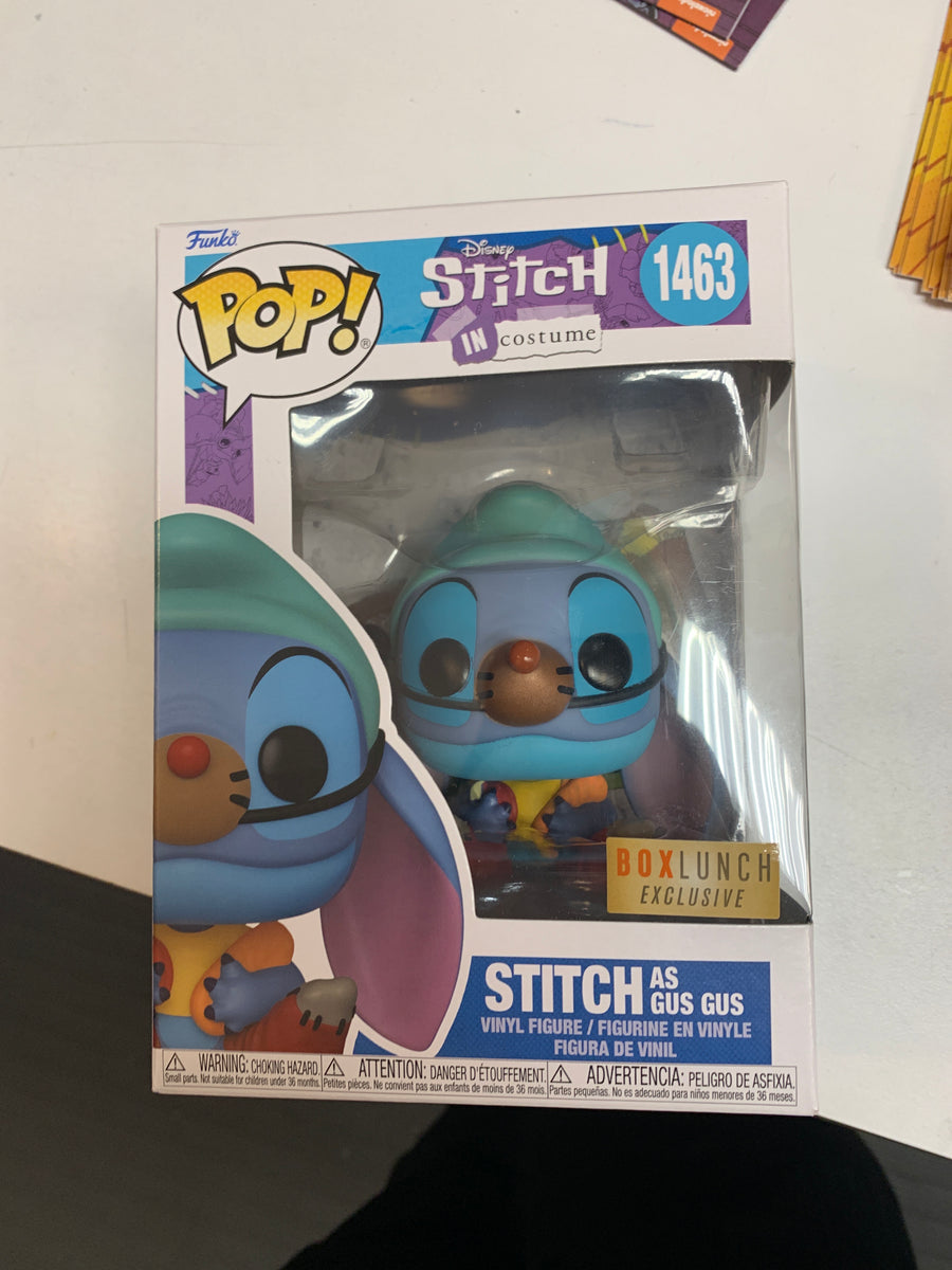 Funko Pop Disney Stitch Costume Stitch As Gus Gus (Box Lunch Exclusive ...