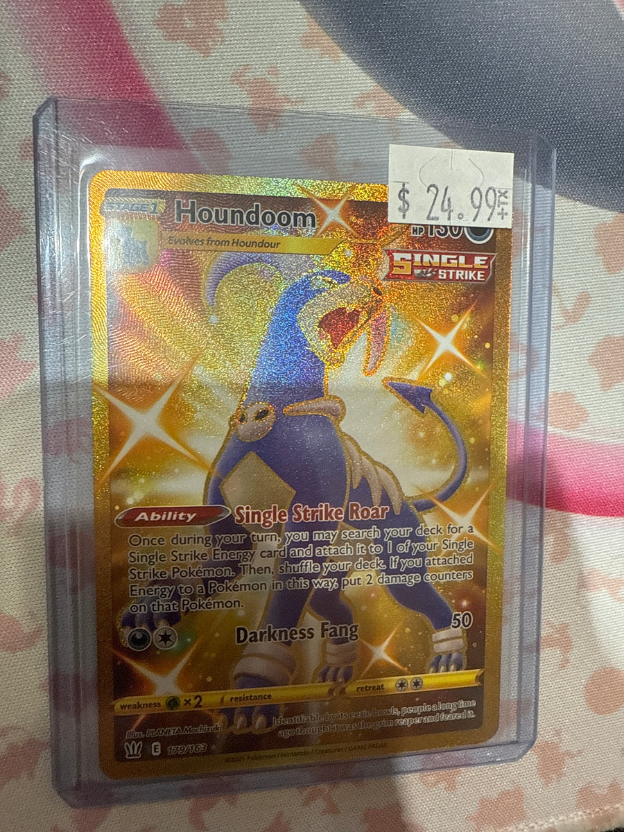 Pokemon TCG Houndoom Battle Styles 179-164 Secret Rare NM – True ...