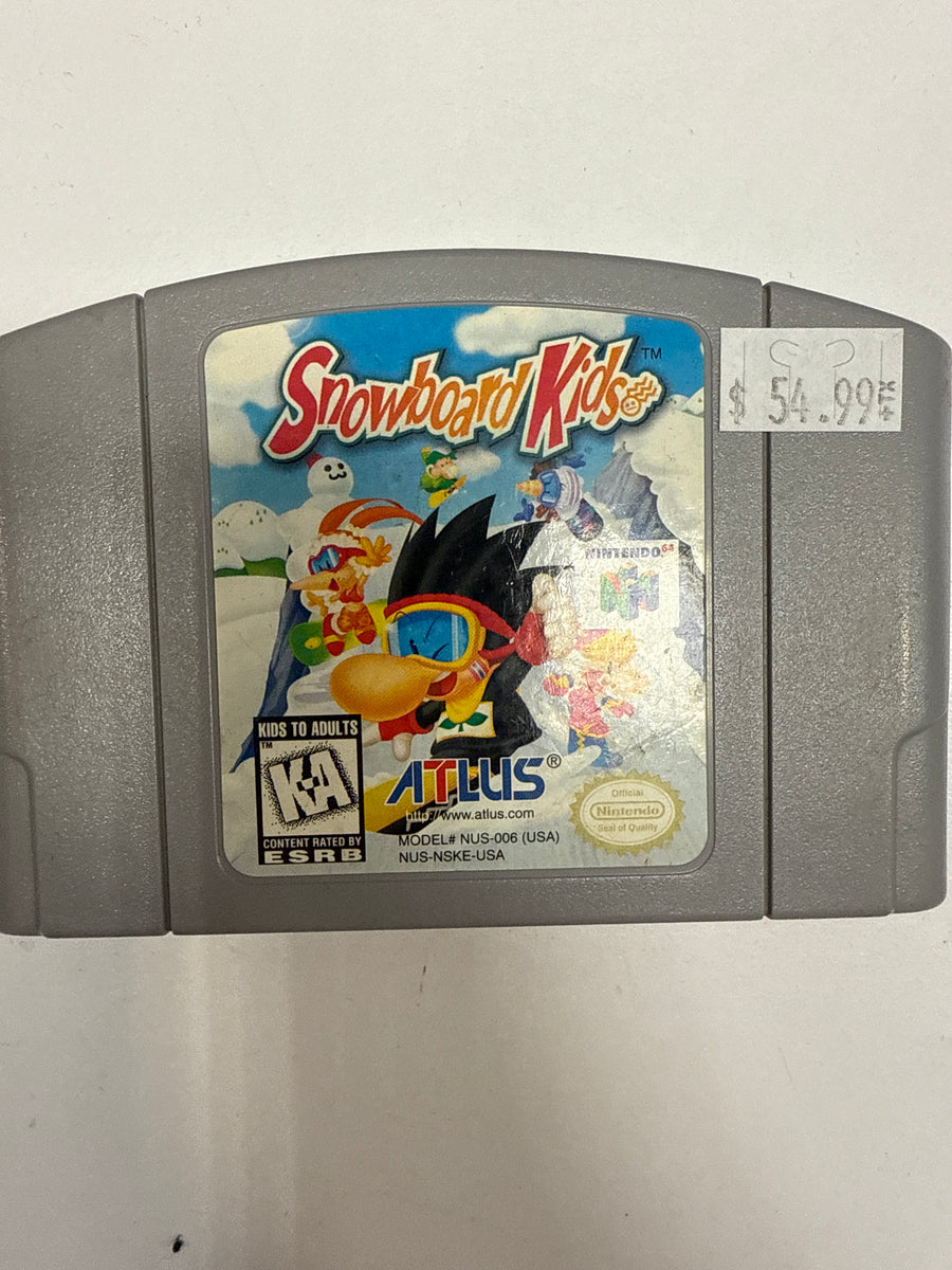 Nintendo 64 Snowboard Kids – True Believers Gaming and Collectibles