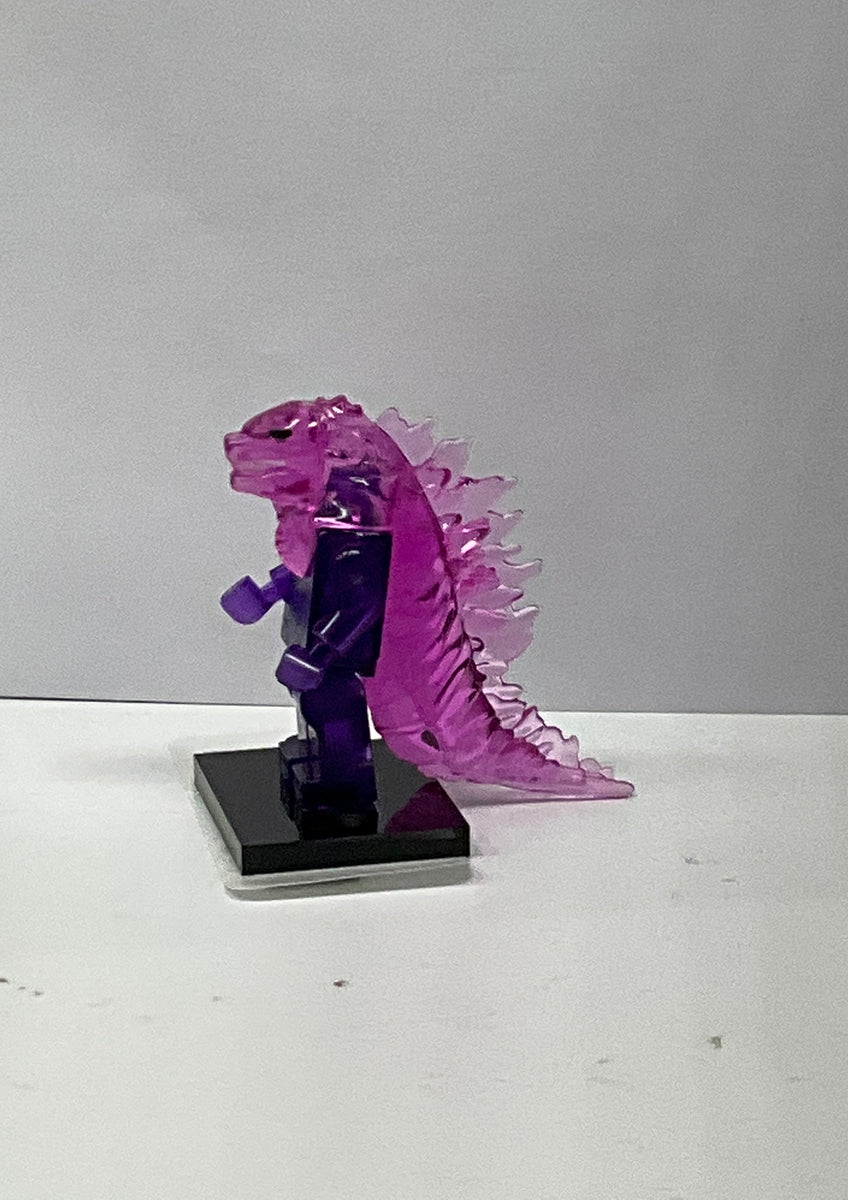 Mini Block Figure Godzilla Purple – True Believers Gaming and Collectibles