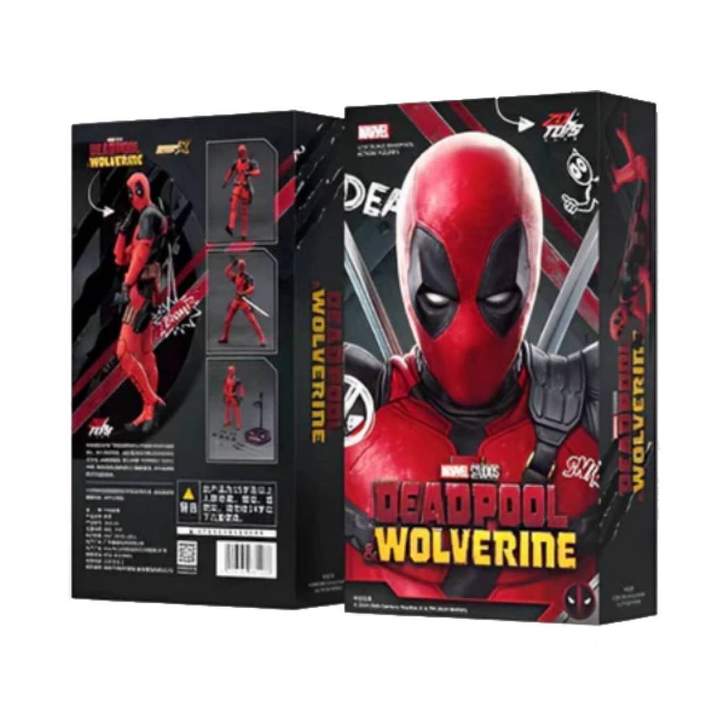 ZD Toys Marvel Studios Deadpool & Wolverine Deadpool 1/10 Scale Action ...