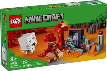 LEGO Minecraft The Nether Portal Ambush 21255 – True Believers Gaming ...