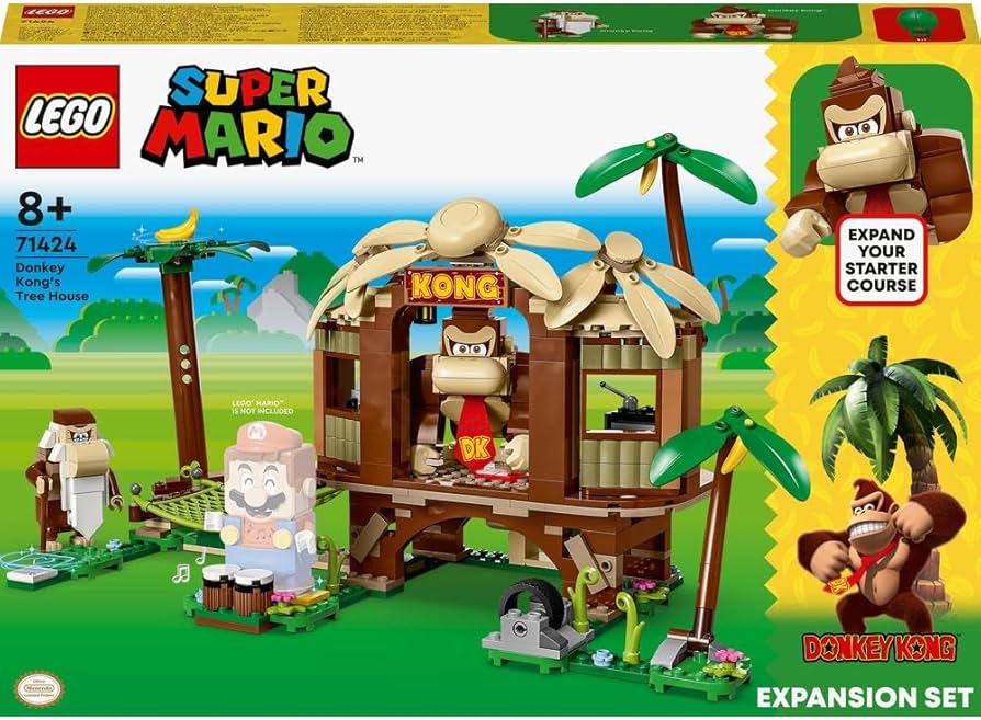 LEGO Super Mario Donkey Kong’s Tree House 71424 – True Believers Gaming ...