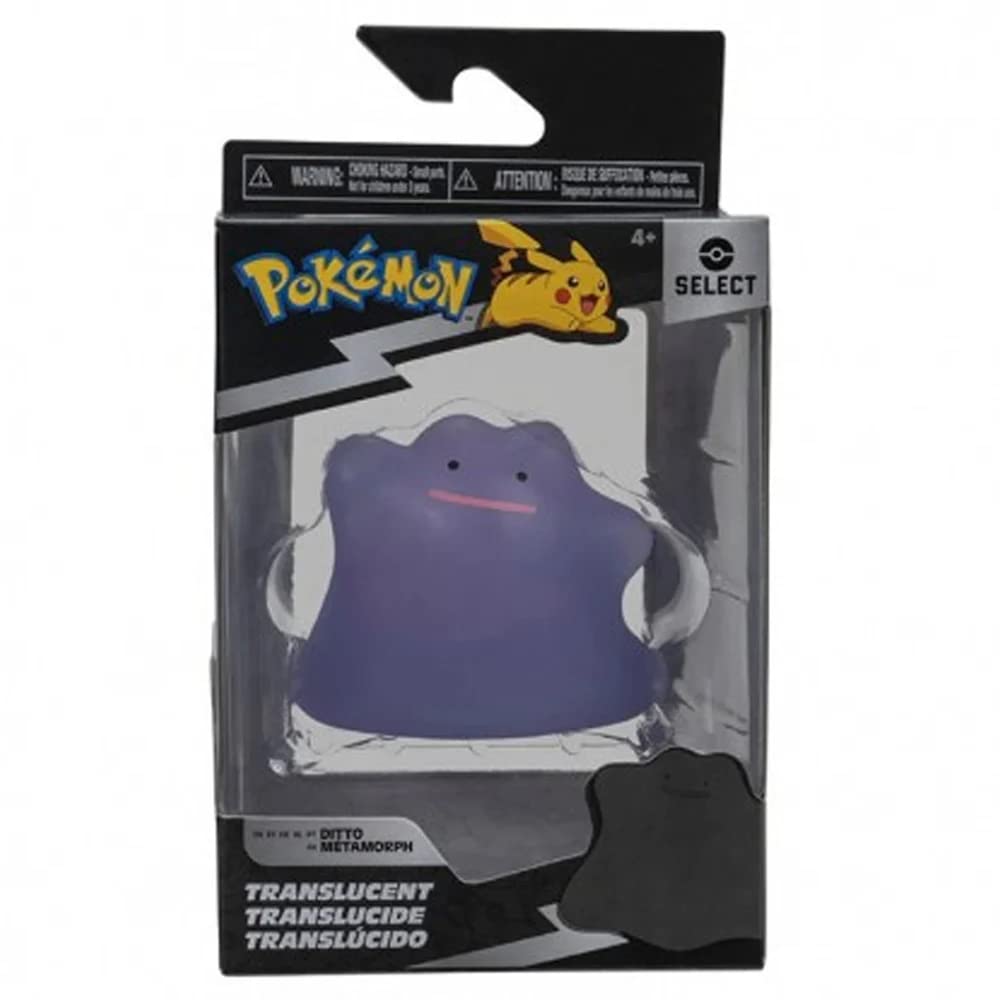 Jazwares Pokemon Select Ditto Clear Action Figure – True Believers ...