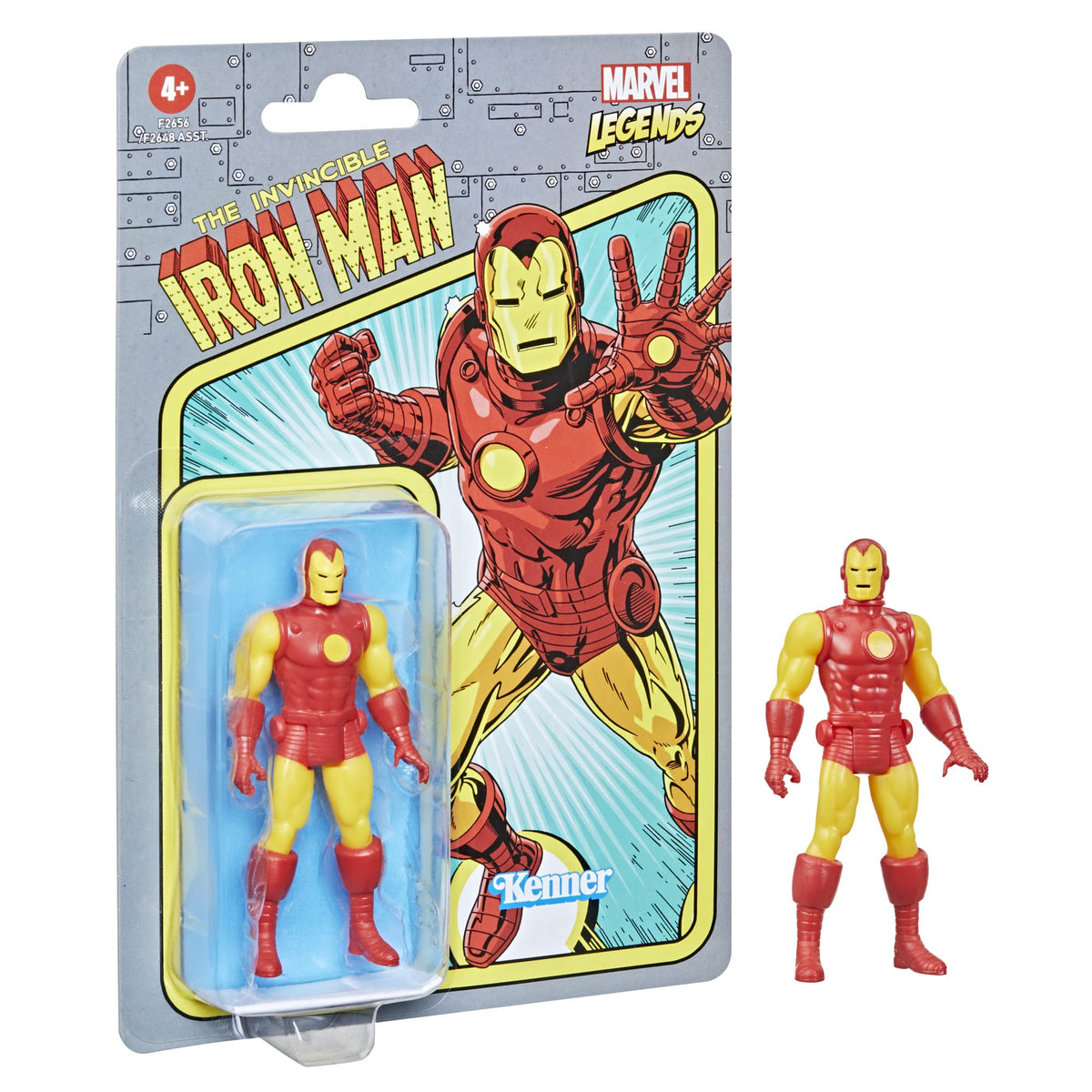 Kenner Marvel Legends The Invincible Iron Man Figure – True Believers ...