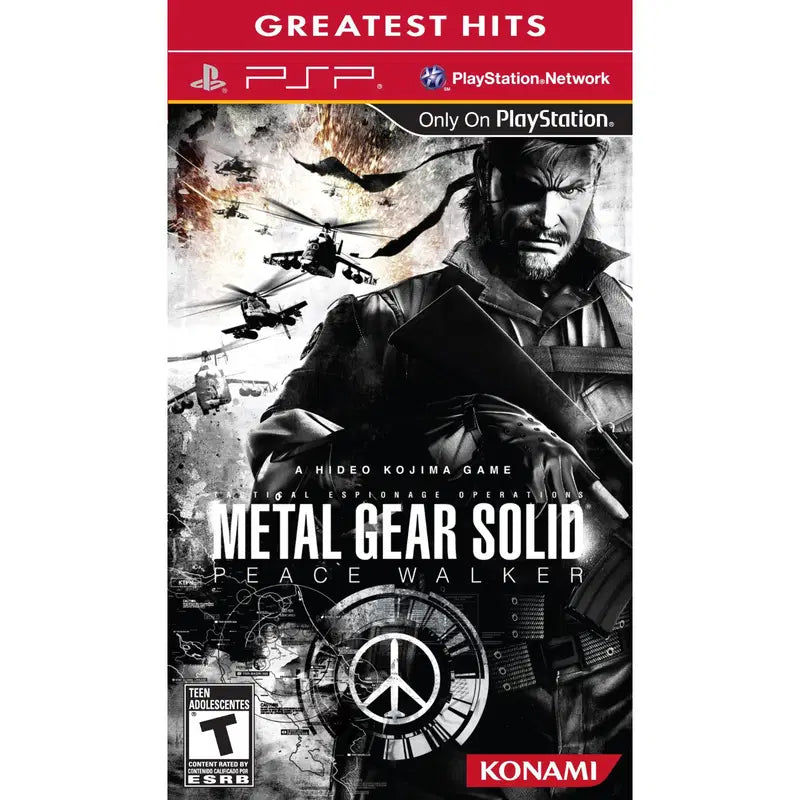PSP Greatest Hits Konami Metal Gear Solid Peace Walker – True Believers ...