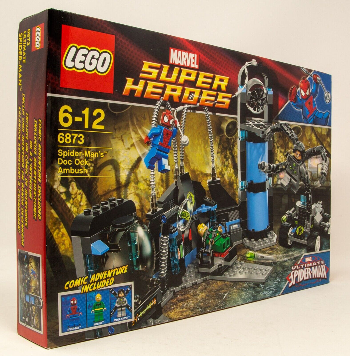 Lego Marvel Super Heroes Ultimate Spider-Man Spider-Man’s Doc Ock Ambu ...