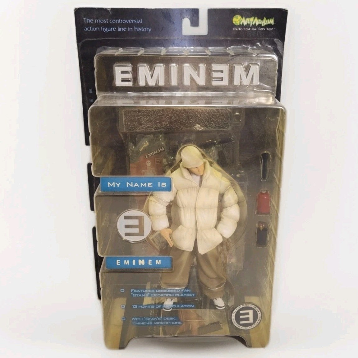 Vintage 2001 Art Asylum Eminem "My Name Is Eminem" Featuring Obsessed ...