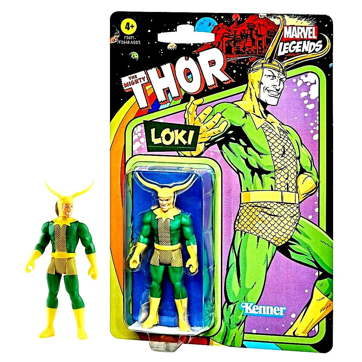 Kenner Marvel Legends The Mighty Thor Loki Figure – True Believers ...