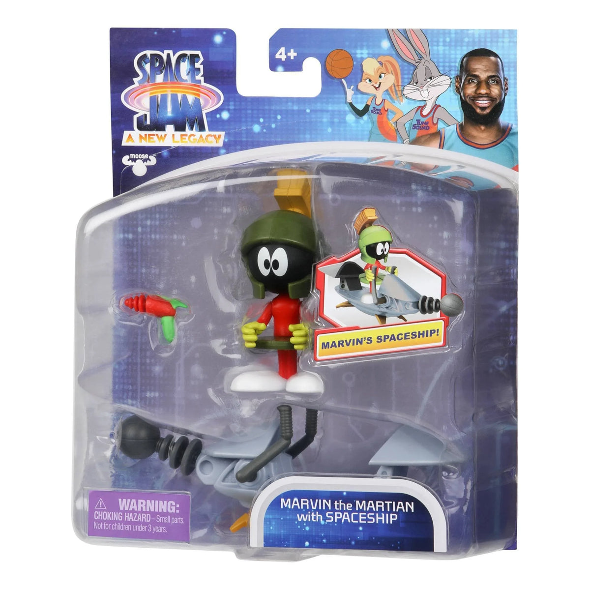 Space Jam: A New Legacy - Marvin the Martian with Spaceship – True ...