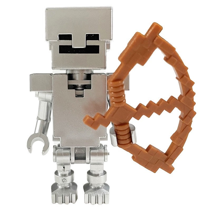 Minecraft Skeleton #1 Mini Block Figure – True Believers Gaming and ...