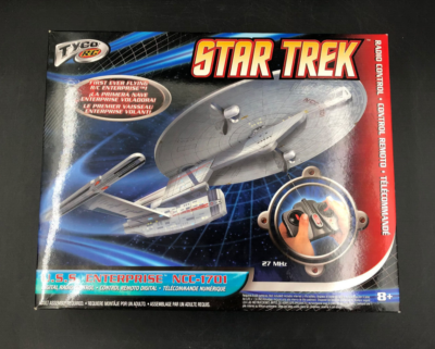 Mattel Star Trek U.S.S. Enterprise Ncc-1701 Tyco RC – True Believers ...