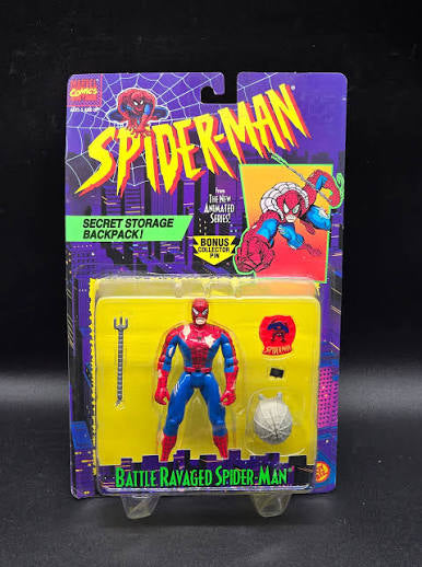 ToyBiz SpiderMan Battle Ravaged Spider-Man – True Believers Gaming and ...