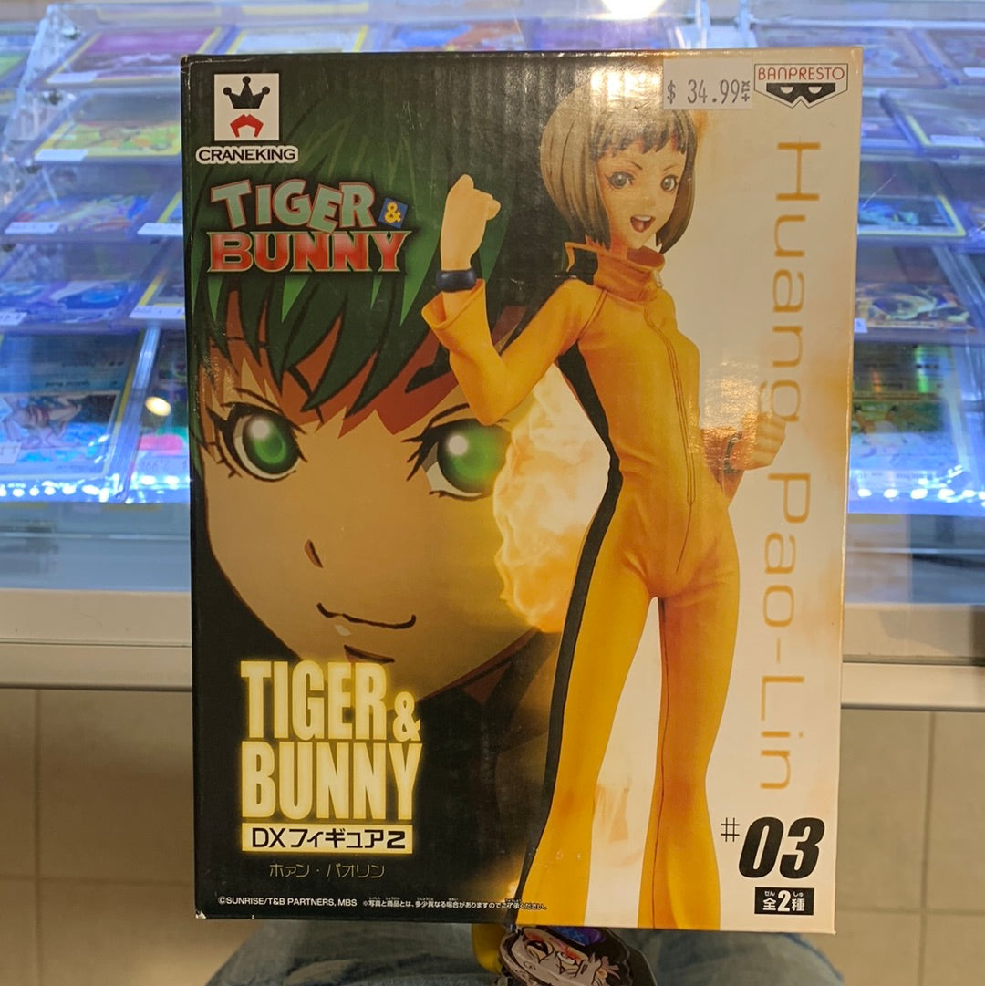 Banpresto Craneking TIGER & BUNNY Huang Pao-Lin DX figure – True ...