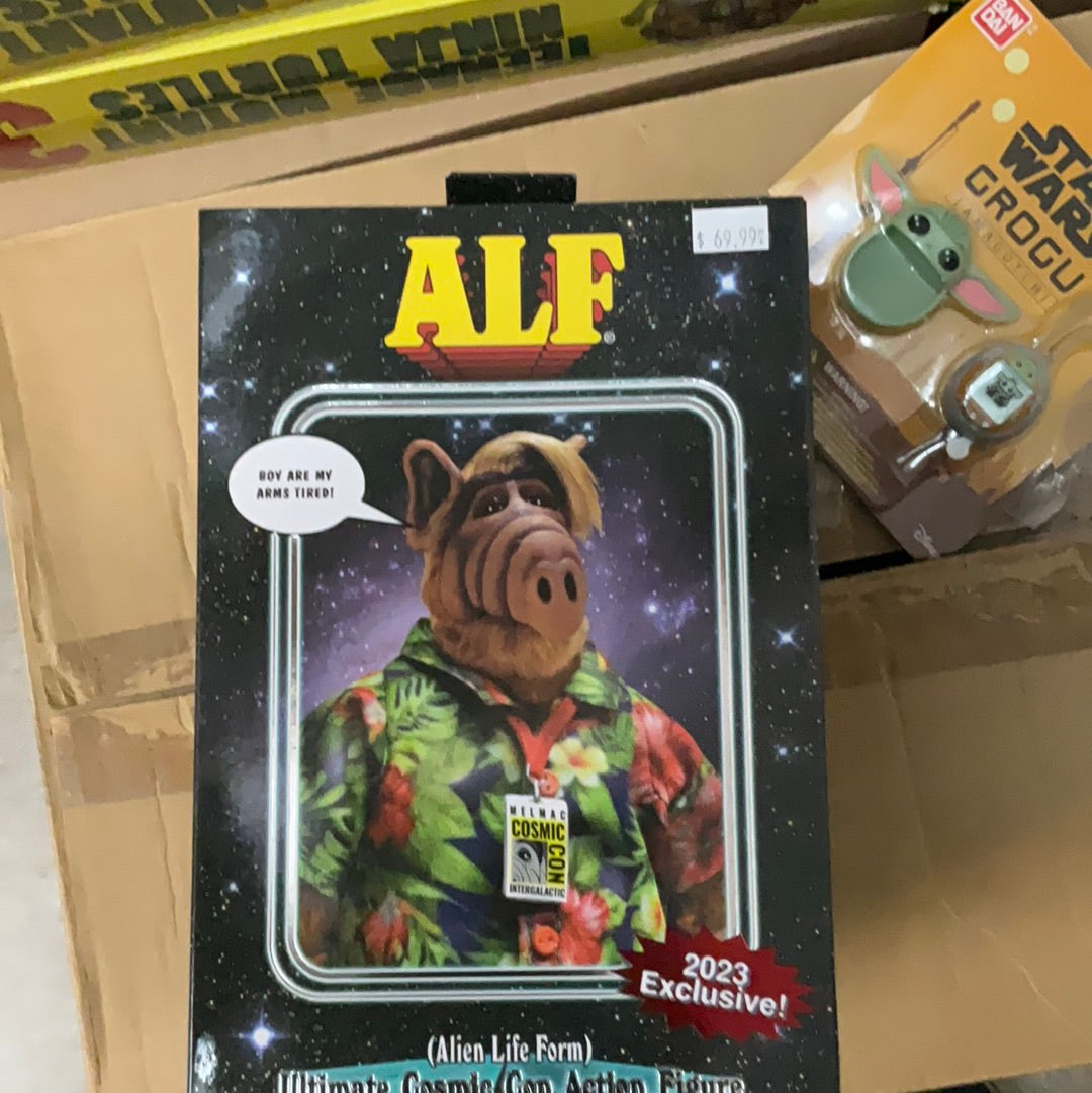 NECA ALF ultimate cosmic con action figure alien life form 2023 exclus ...