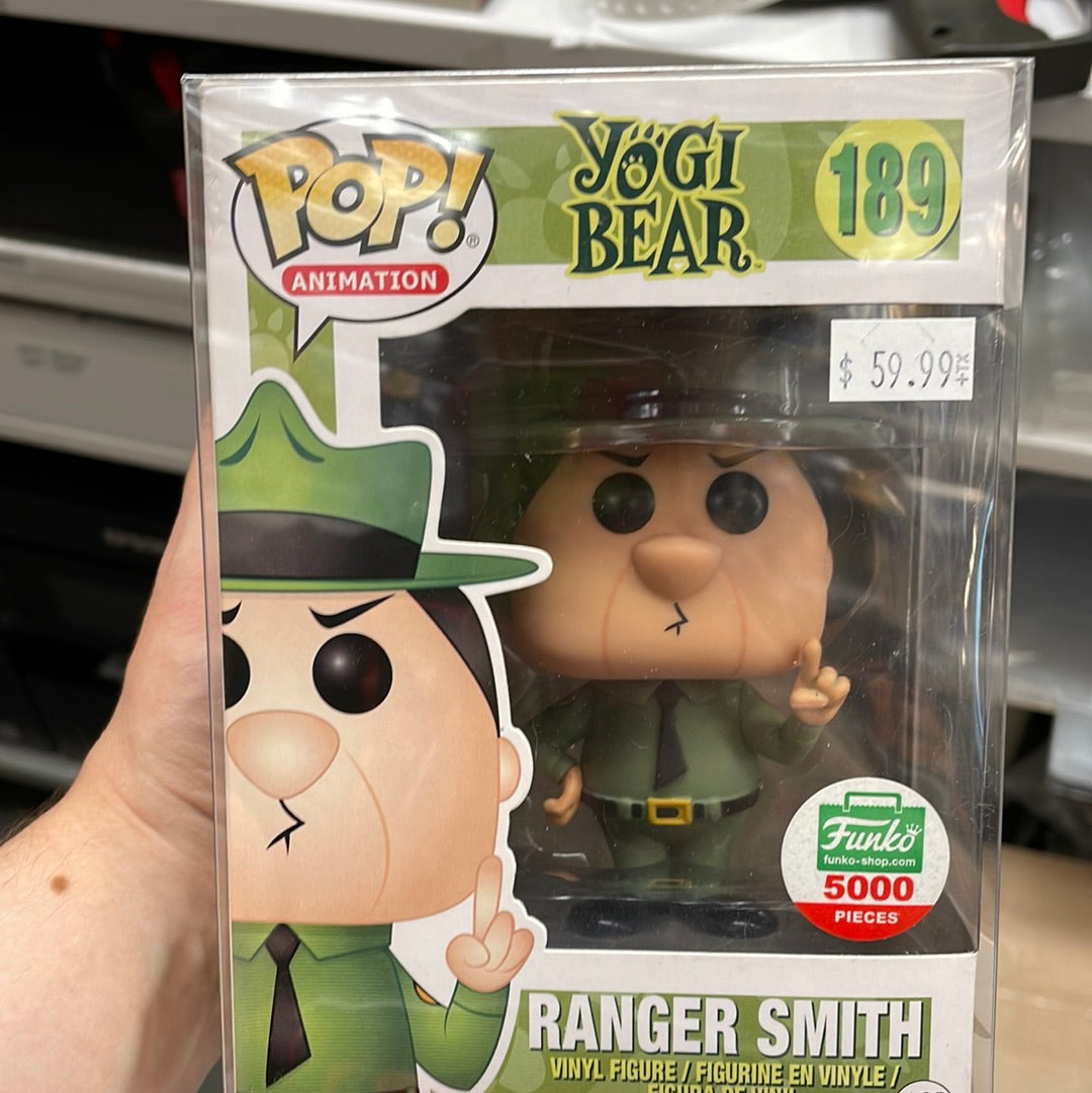 Funko Pop animation Yogi Bear Ranger Smith Funko.com 5000 pieces – True ...