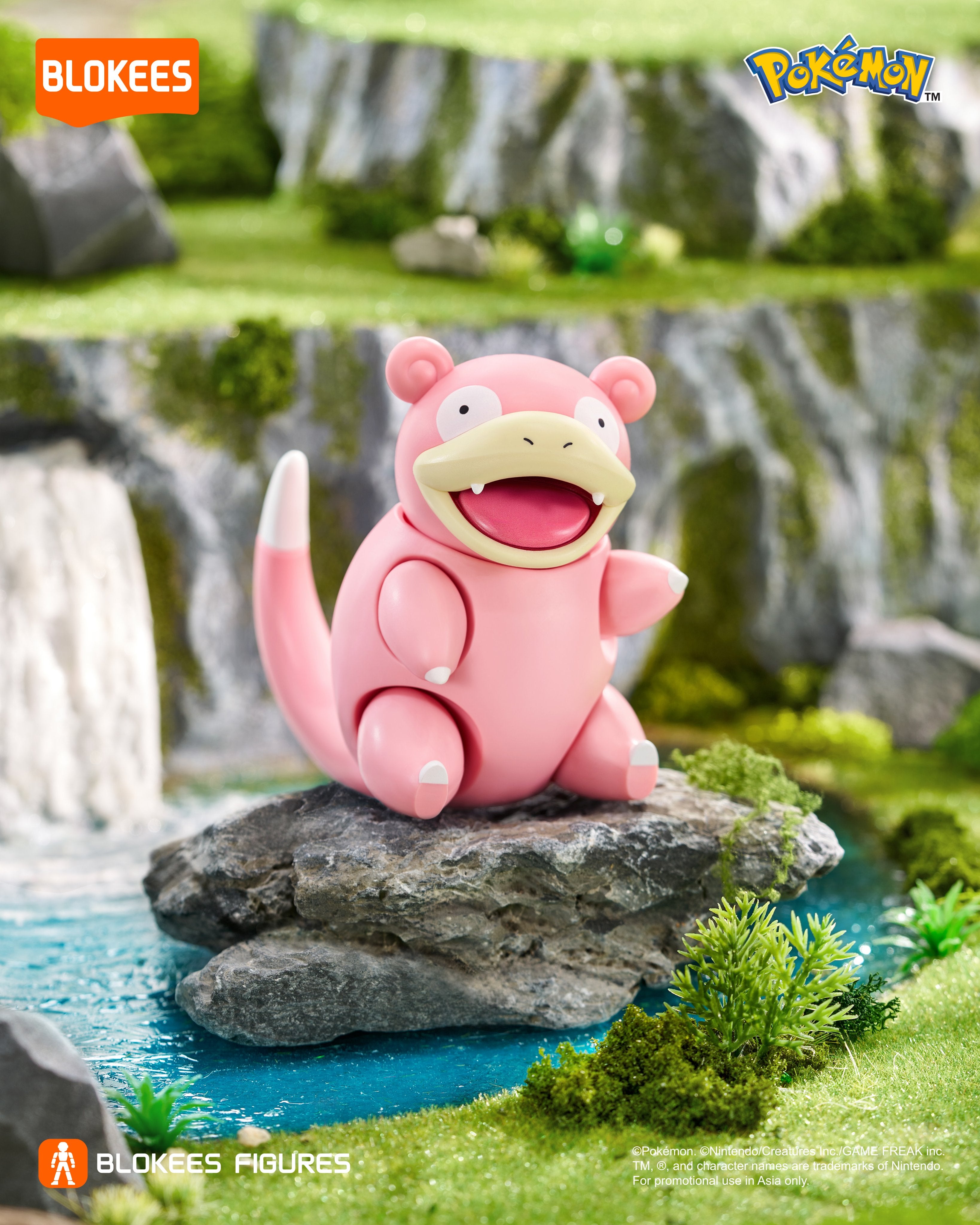 Blokees Pokemon Slowpoke Model Kit – True Believers Gaming and Collectibles