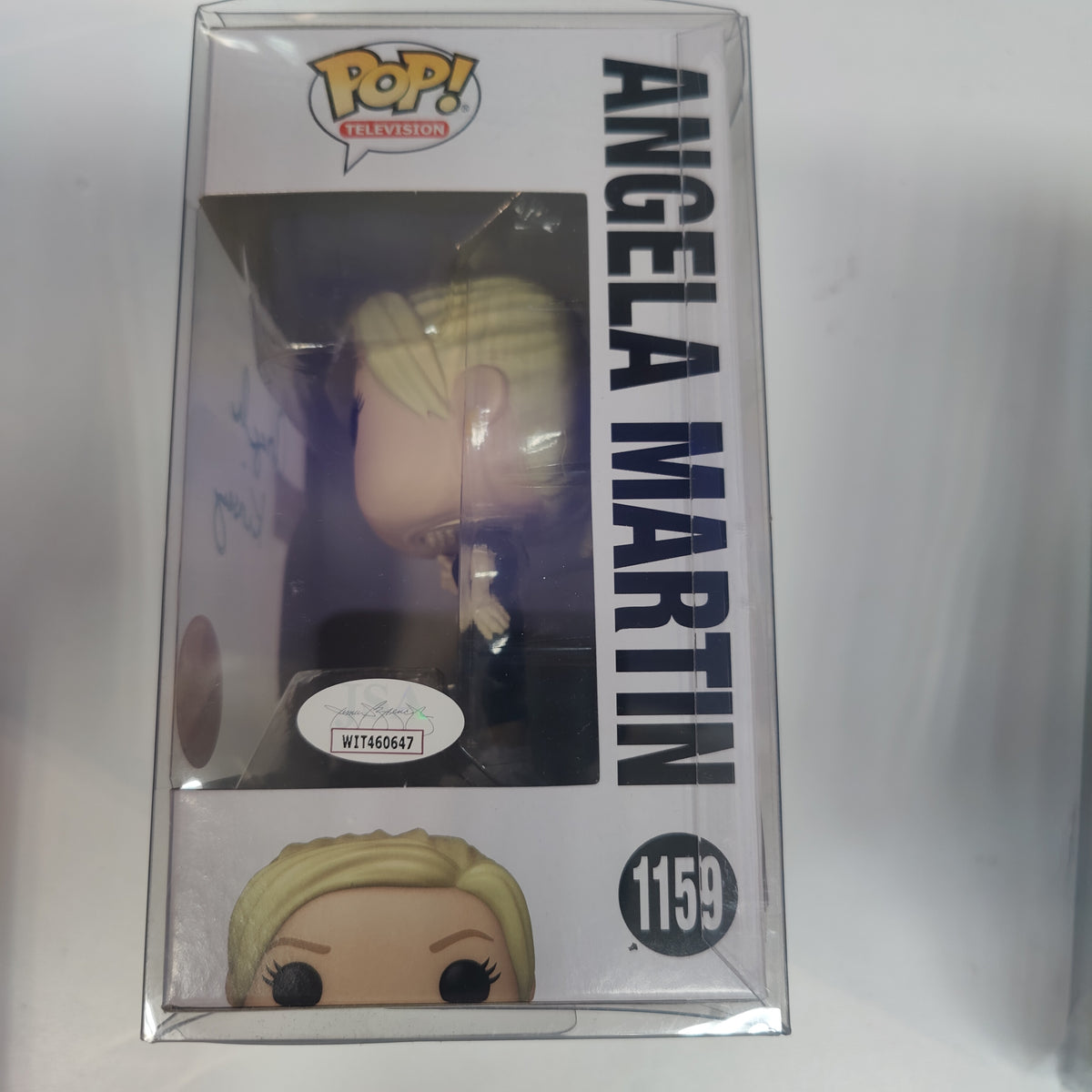 SIGNED Funko Pop The Office Angela Martin 1159 GameStop Exclusive ANGE ...
